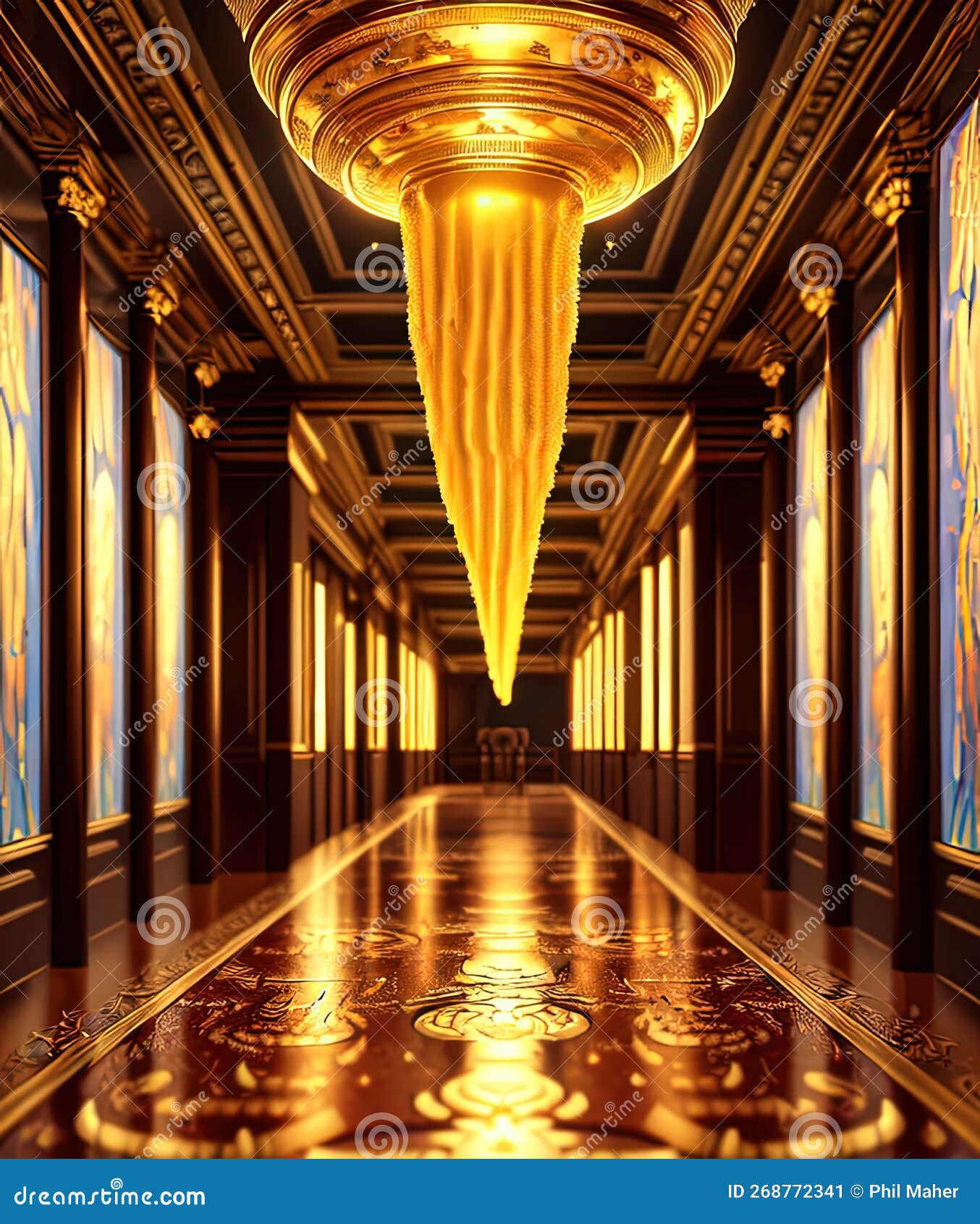 Function Halls Commercial Business. Generative AI. Stock Image - Image ...