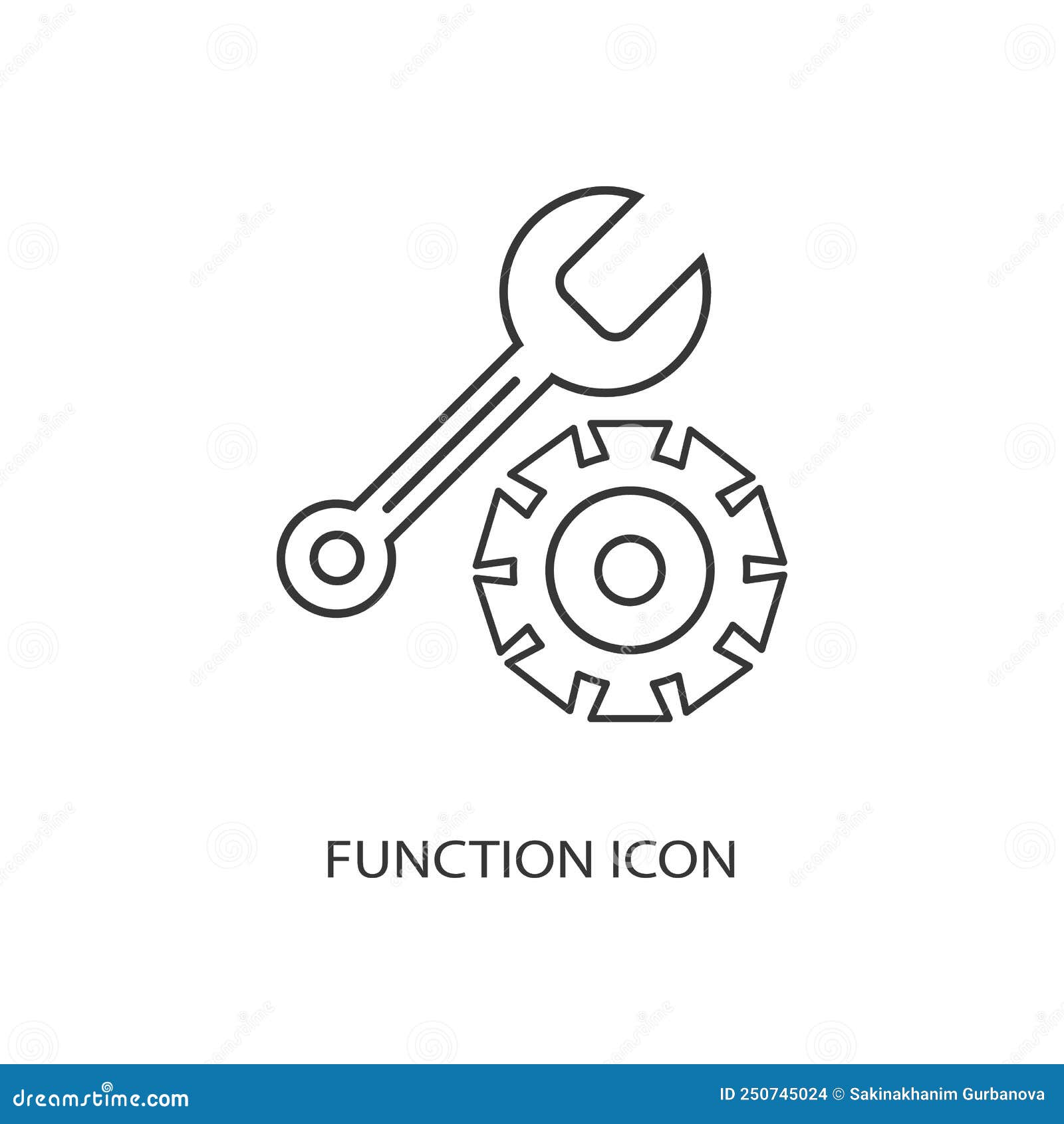 Function Icon Vector Isolated on White Background, Function Transparent ...
