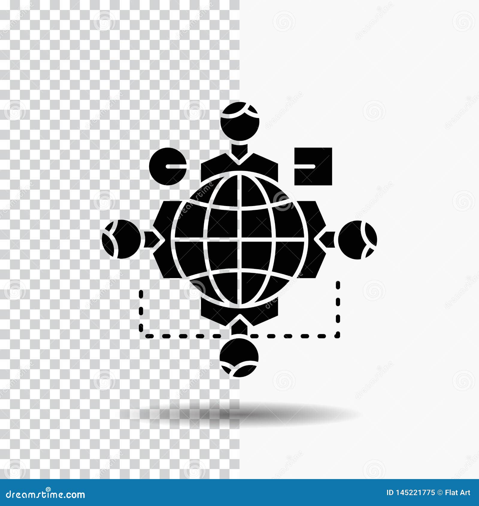 Function, Instruction, Logic, Operation, Meeting Glyph Icon on ...