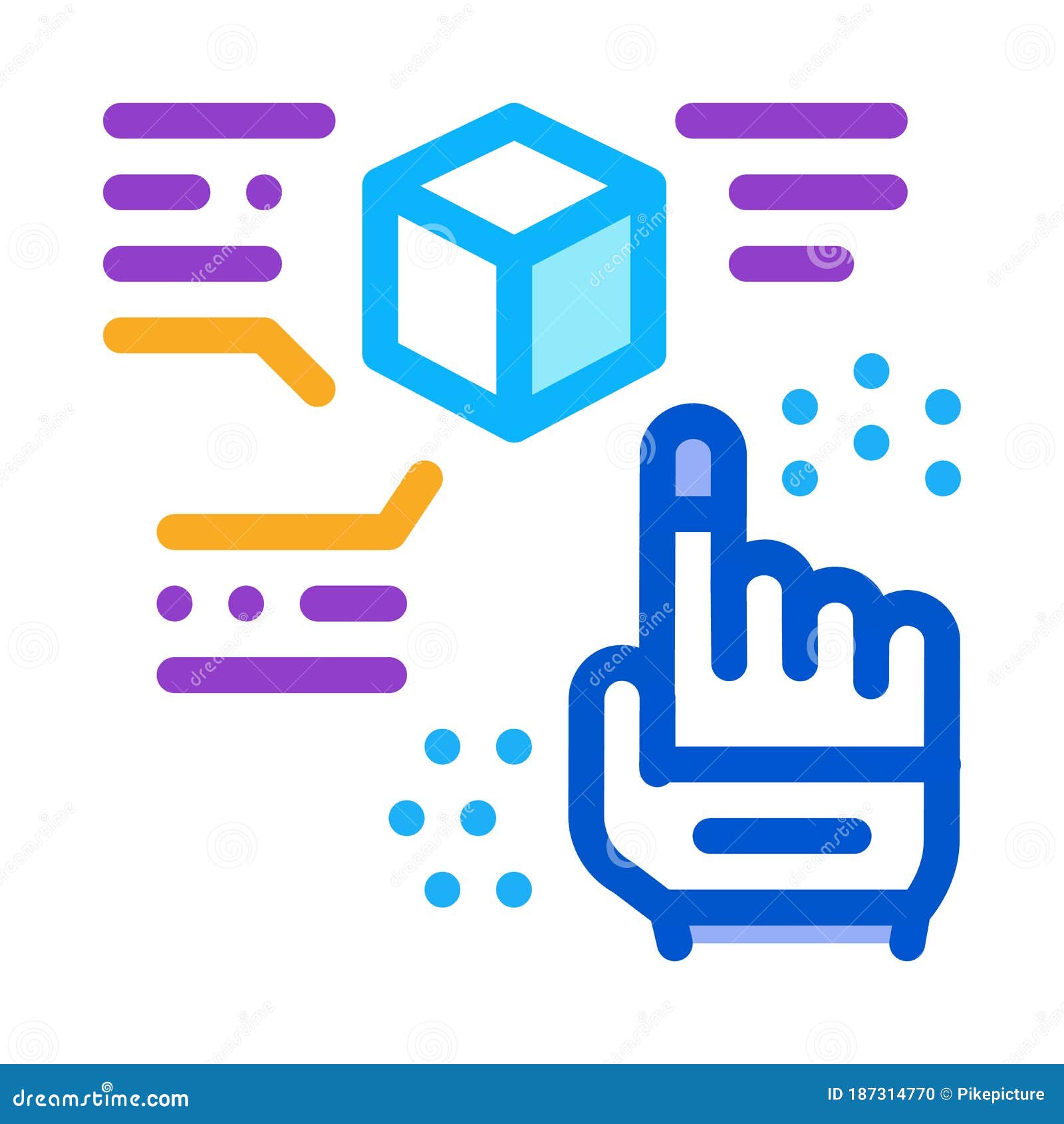 Function Parsing Icon Vector Outline Illustration Stock Vector ...