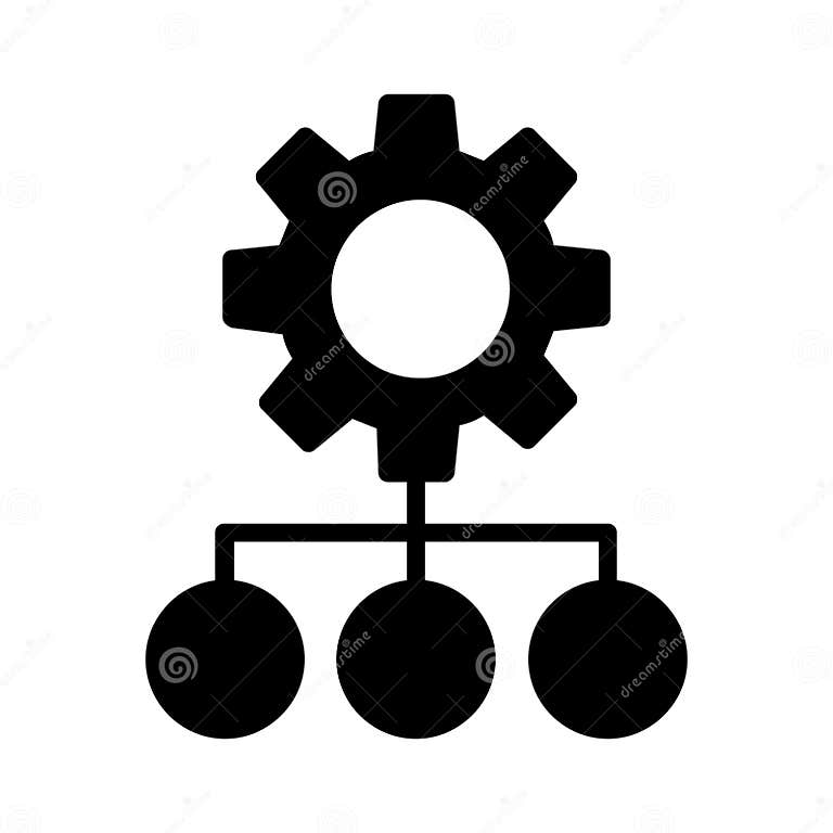 Function Settings Icon Vector Set. Editable Illustration Sign ...