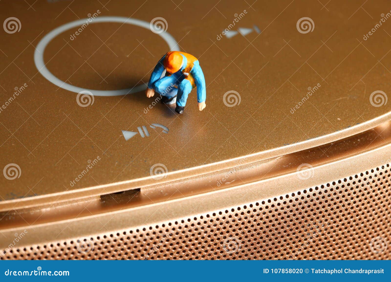 Function Symbol of Speaker Scene. Stock Photo - Image of next, digital ...