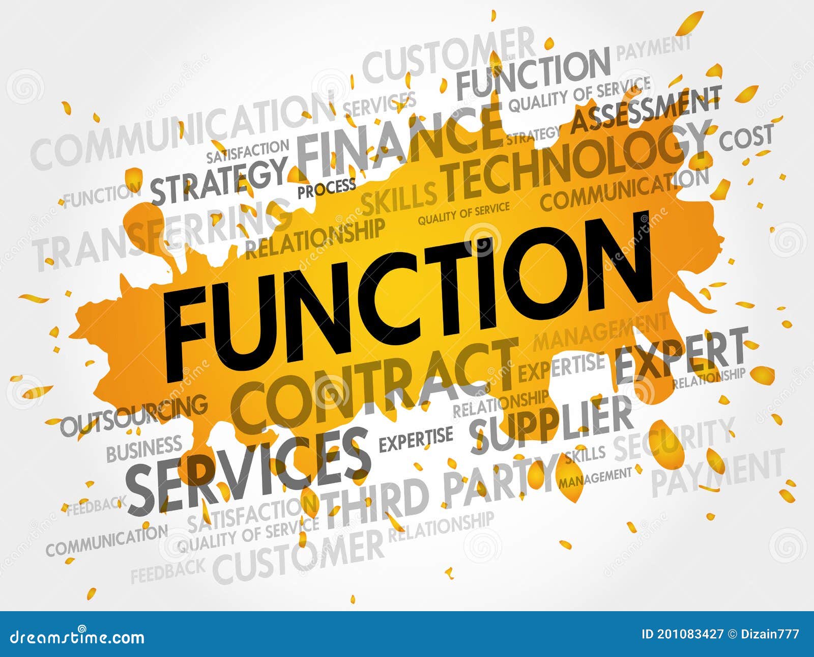 FUNCTION Word Cloud Collage Stock Photography | CartoonDealer.com ...