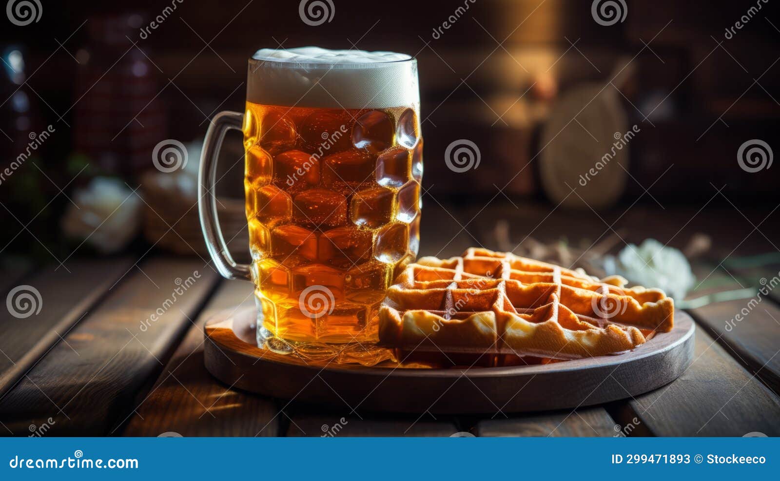 Functional Beer and Waffle Pairing: Labcore Meets Quantumpunk Stock ...