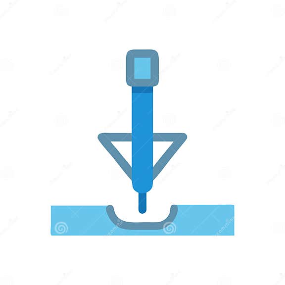 Functional Foundation Anchor Design for Buildings Stock Illustration ... Functional Foundation Anchor Design for Buildings Stock Illustration ...