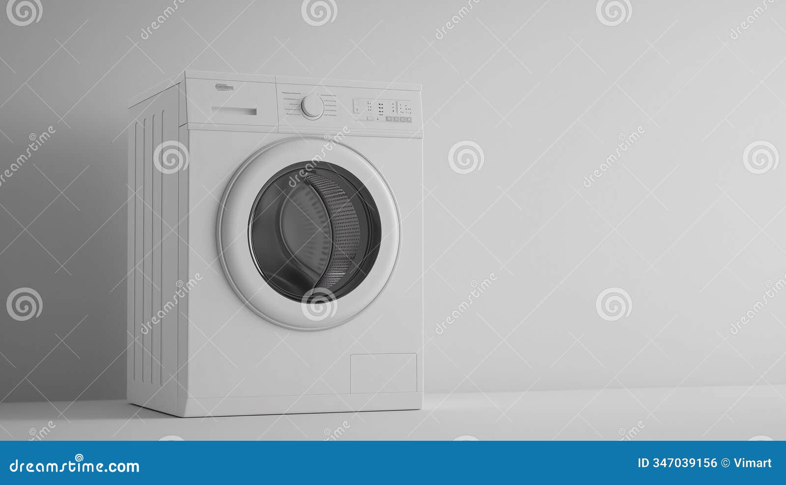 Functional Laundry Room Setup with a Washing Machine and Laundry ...