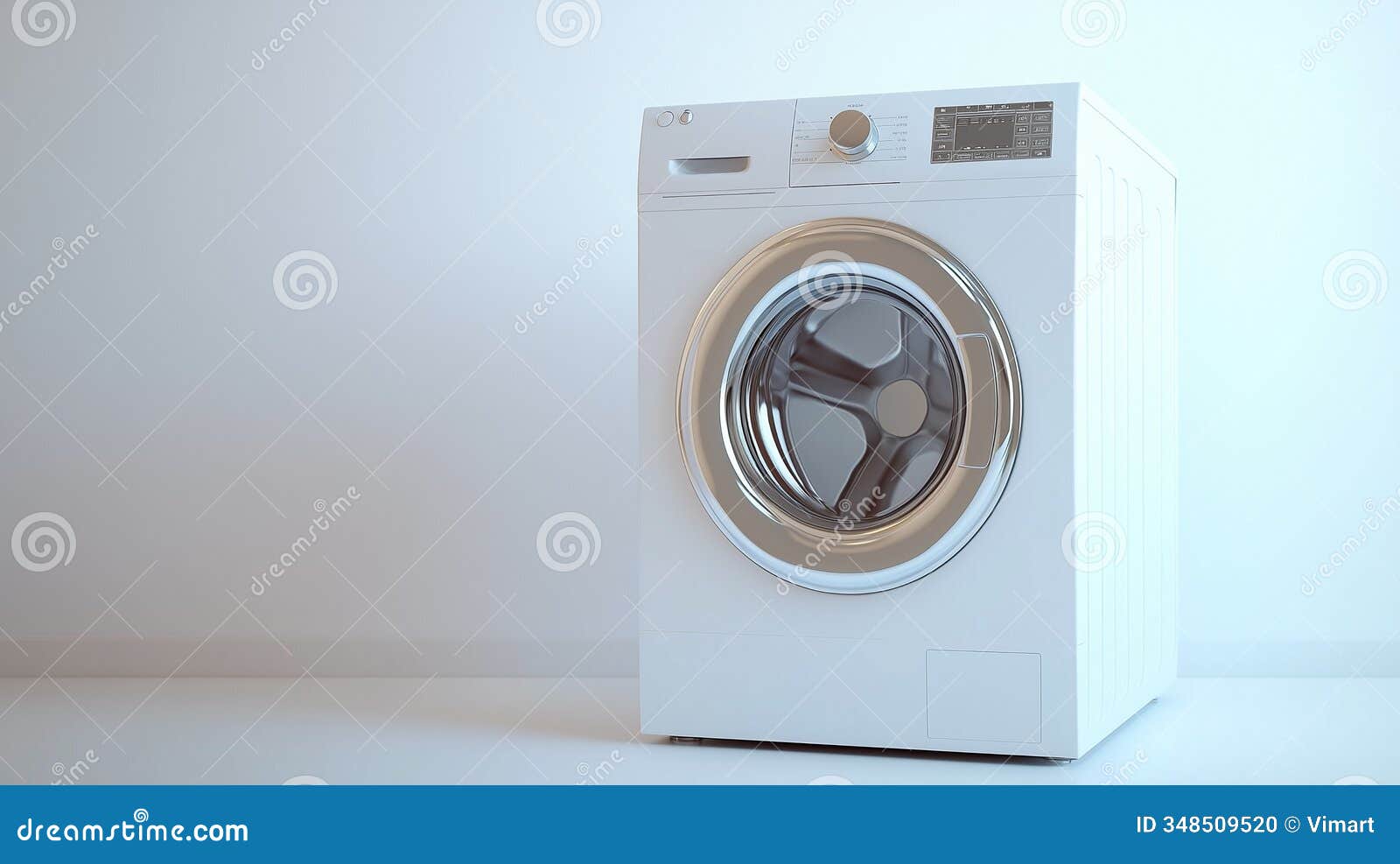 Functional Laundry Room Setup with a Washing Machine and Laundry ...