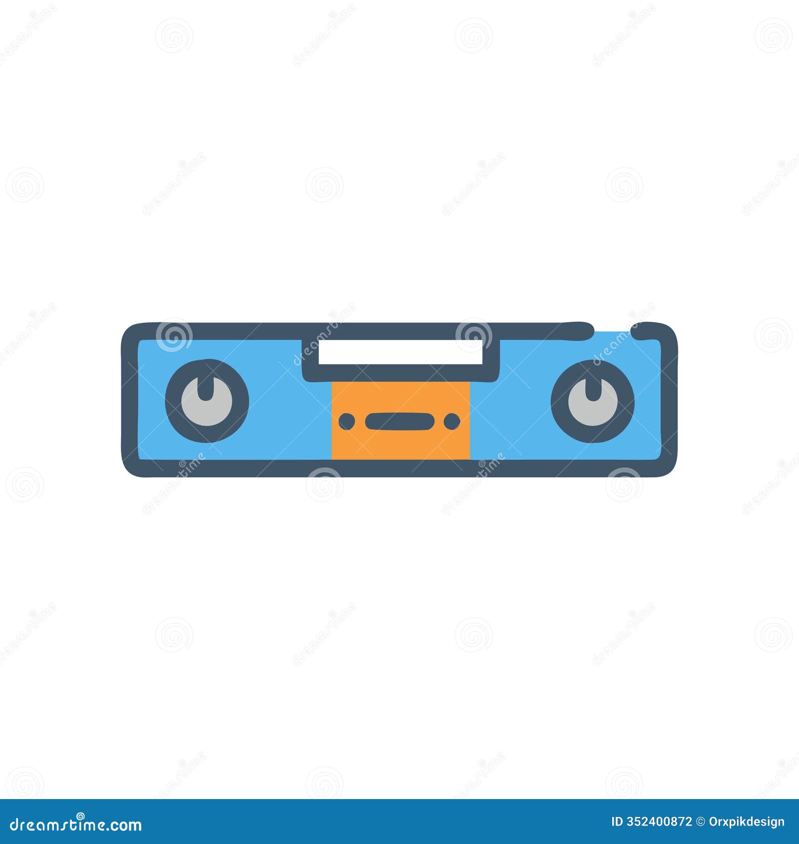 Functional Leveling Tool Icon for Precision Stock Illustration ...