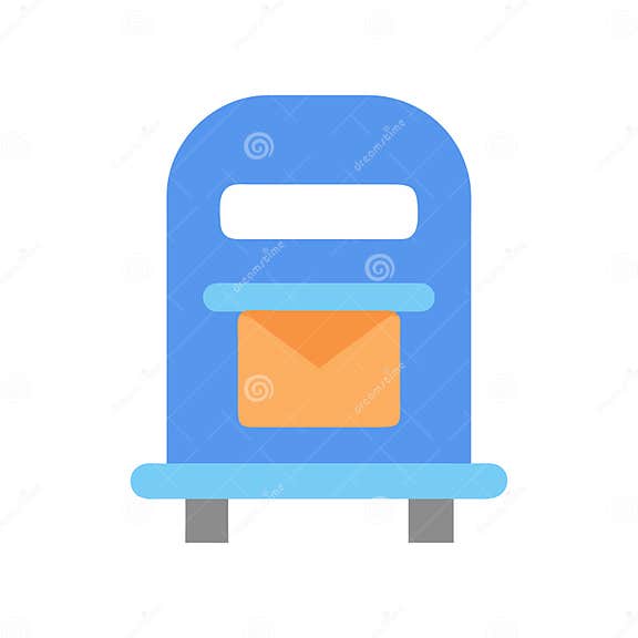 Functional Mailbox for daily Use Stock Illustration - Illustration of ...