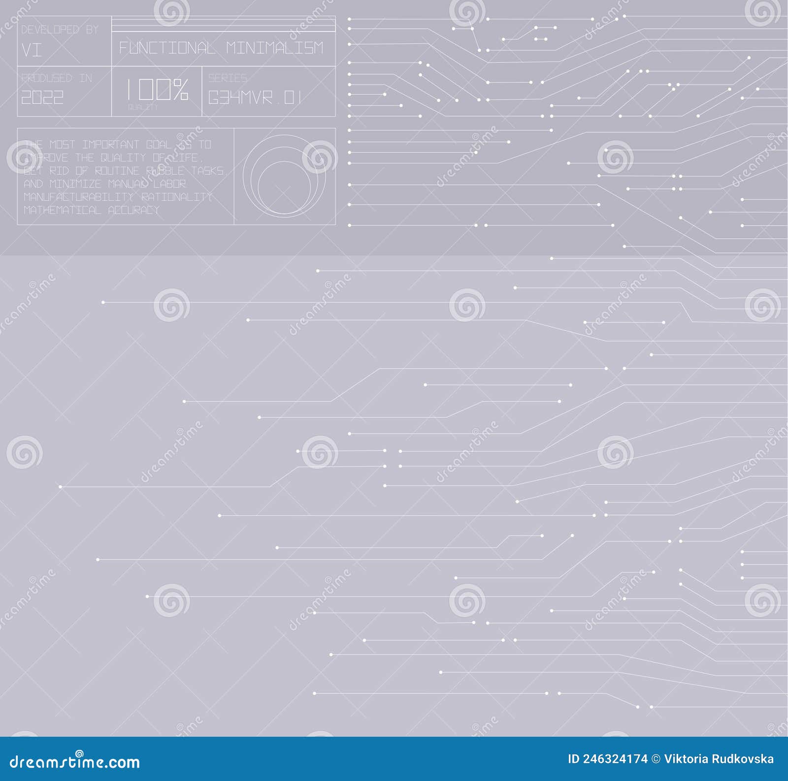 Functional Minimalism. Background Template. Design Element. Networking ...