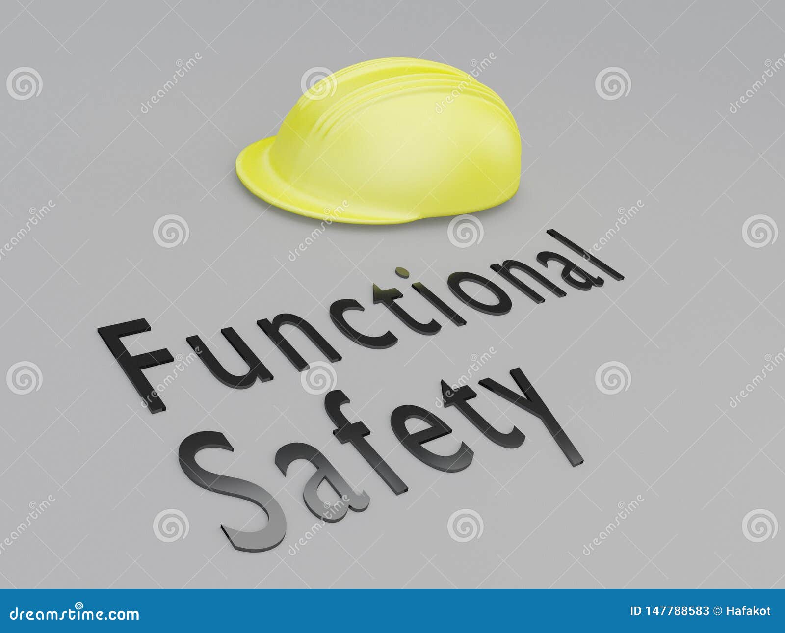 Functional Safety concept stock illustration. Illustration of industry ...