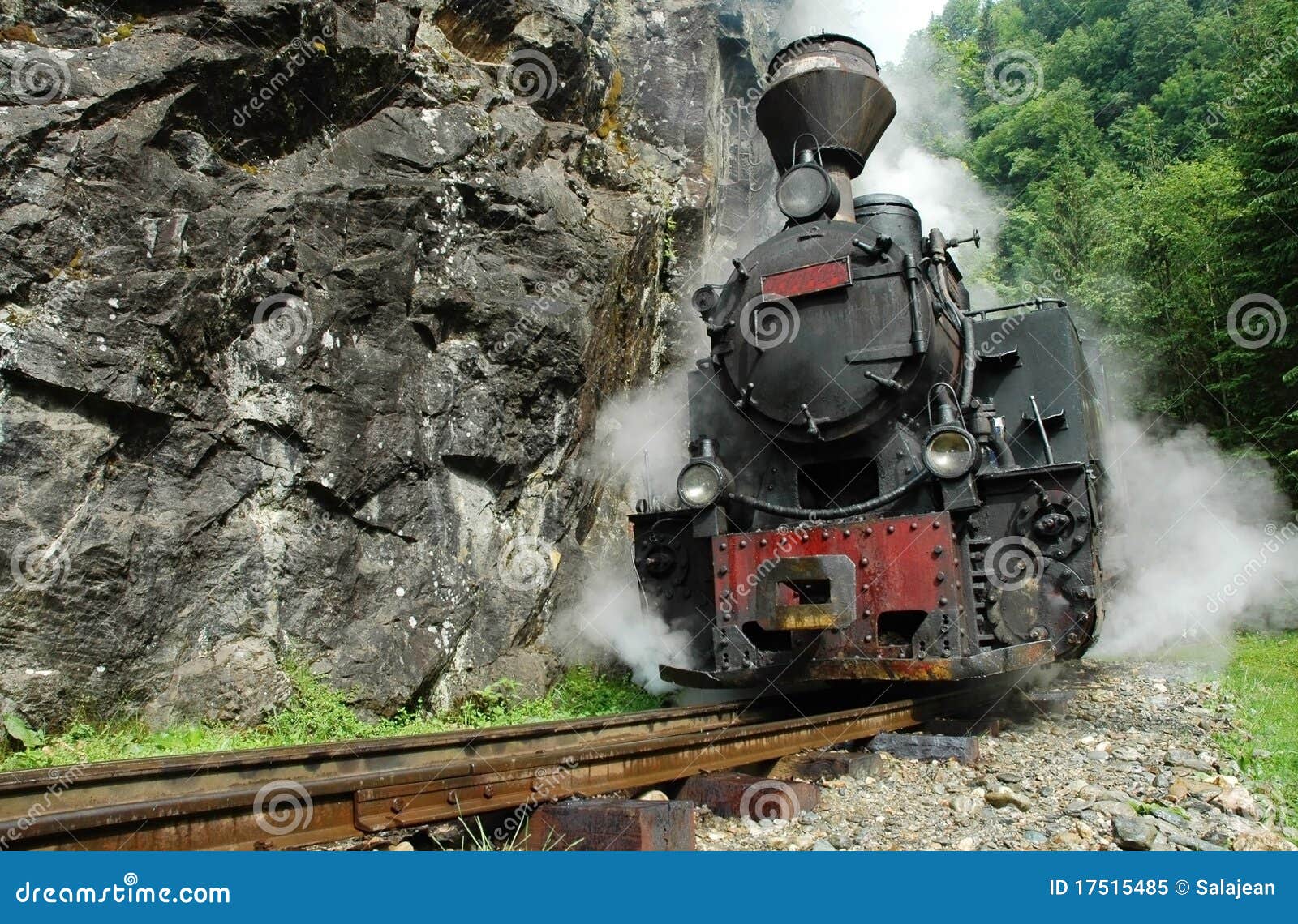 Functional Steam Locomotive Stock Image - Image of steam, railroad ...
