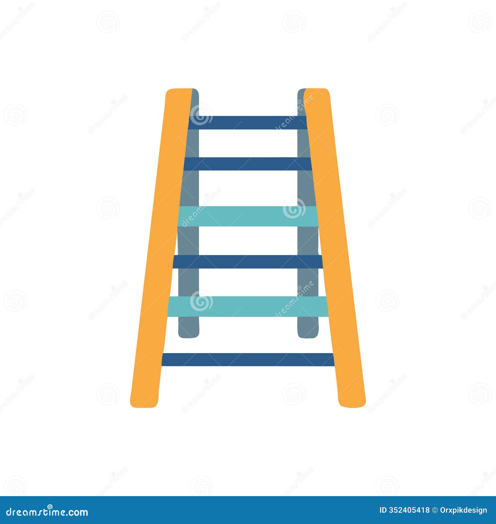 Functional Step Ladder Icon for Professional Use Stock Illustration ...