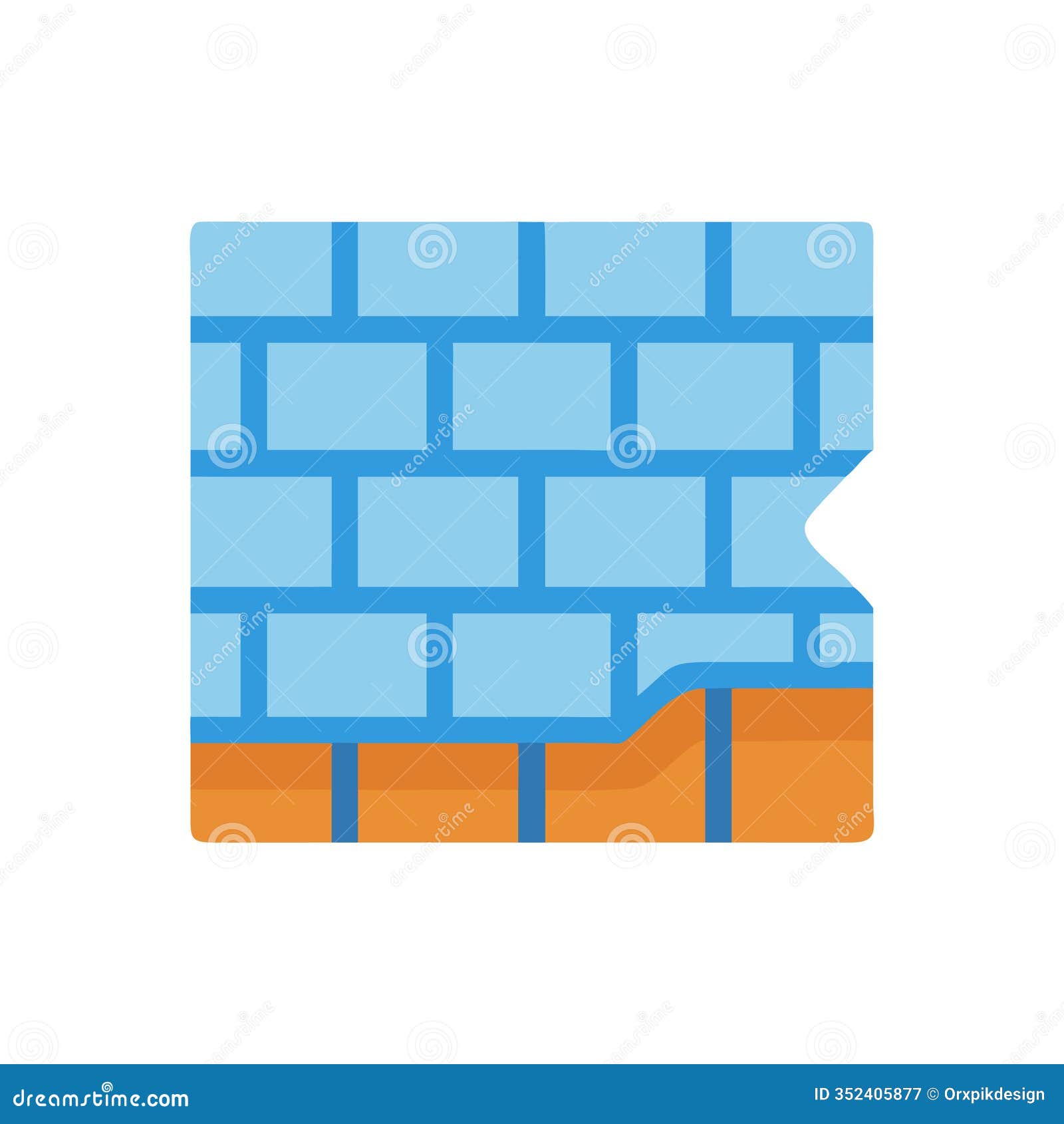 Functional Tile Grout Icon for Efficient Application Stock Illustration ...