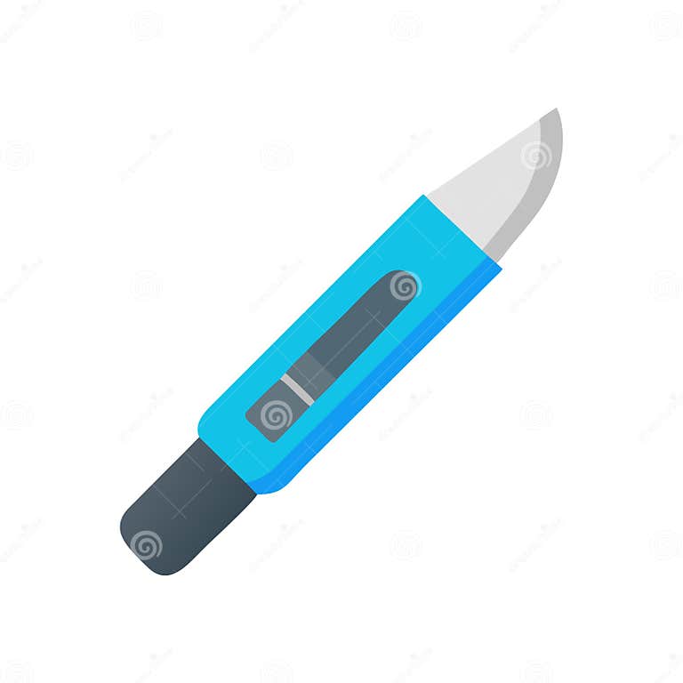 Functional Utility Knife Design for Versatile Use Stock Illustration ...