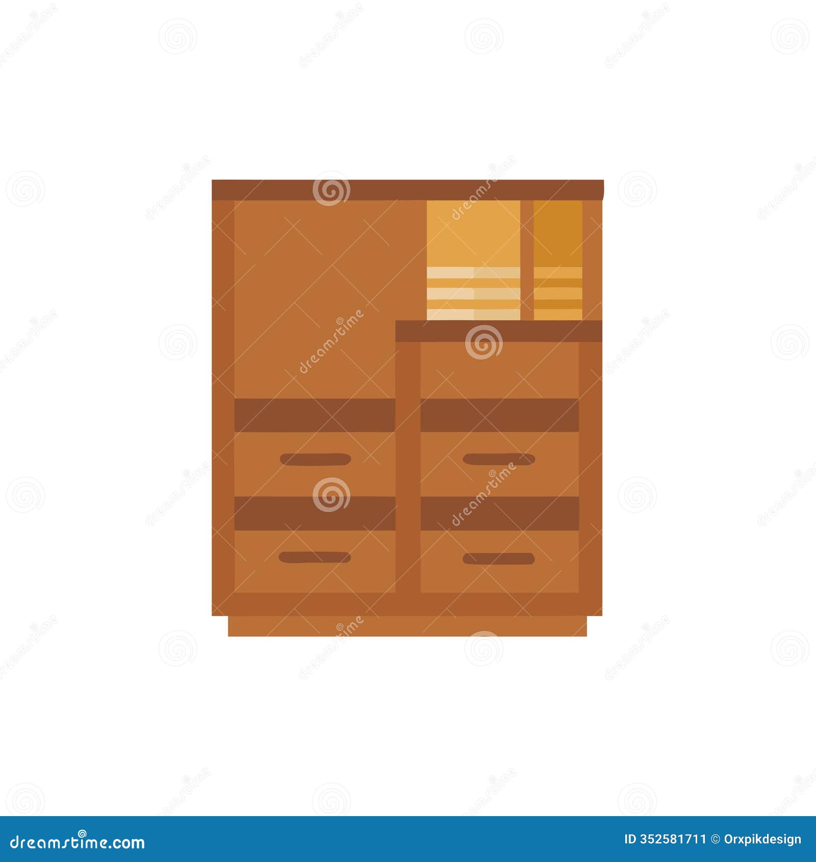 Functional Wood Beam Icon For Modern Architecture Vector Illustration ...