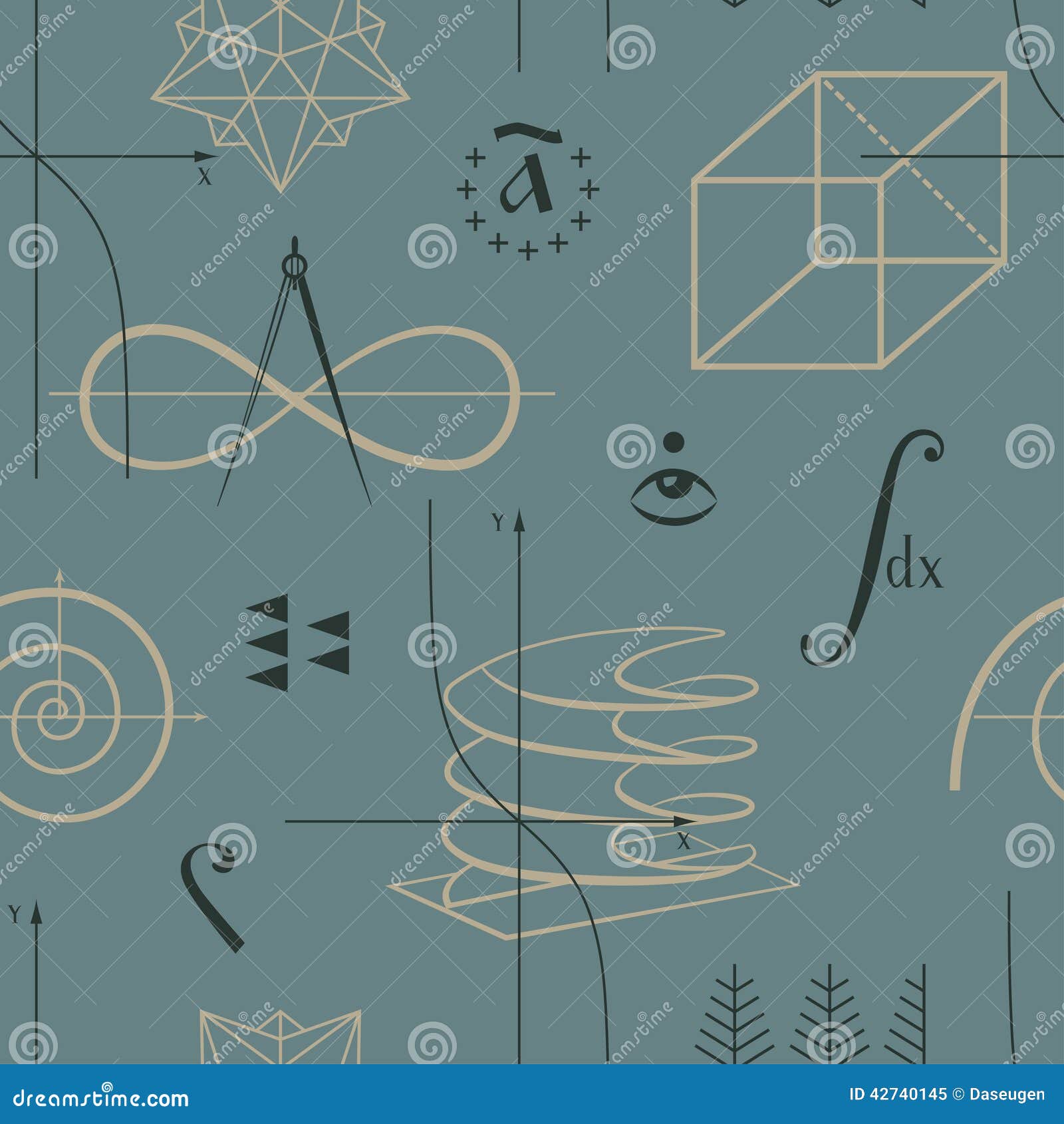 Functions seamless pattern stock vector. Illustration of school - 42740145 Functions seamless pattern stock vector. Illustration of school - 42740145