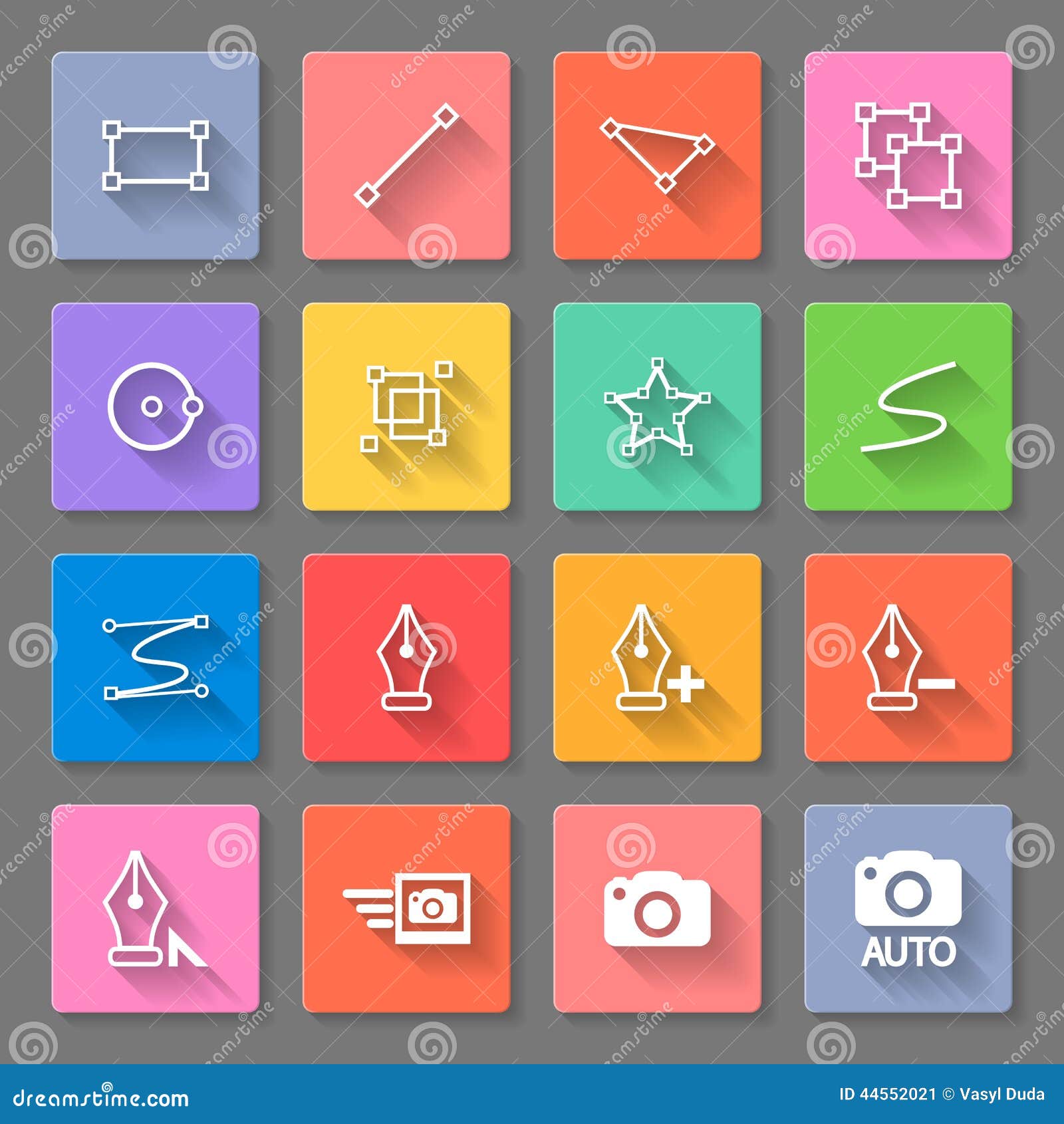 Functions stock vector. Illustration of office, blue - 44552021