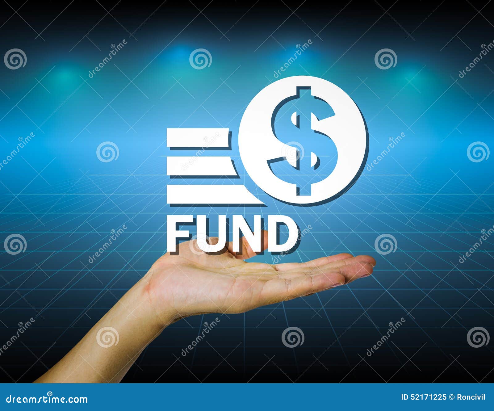 Fund stock image. Image of earnings, investor, investment - 52171225
