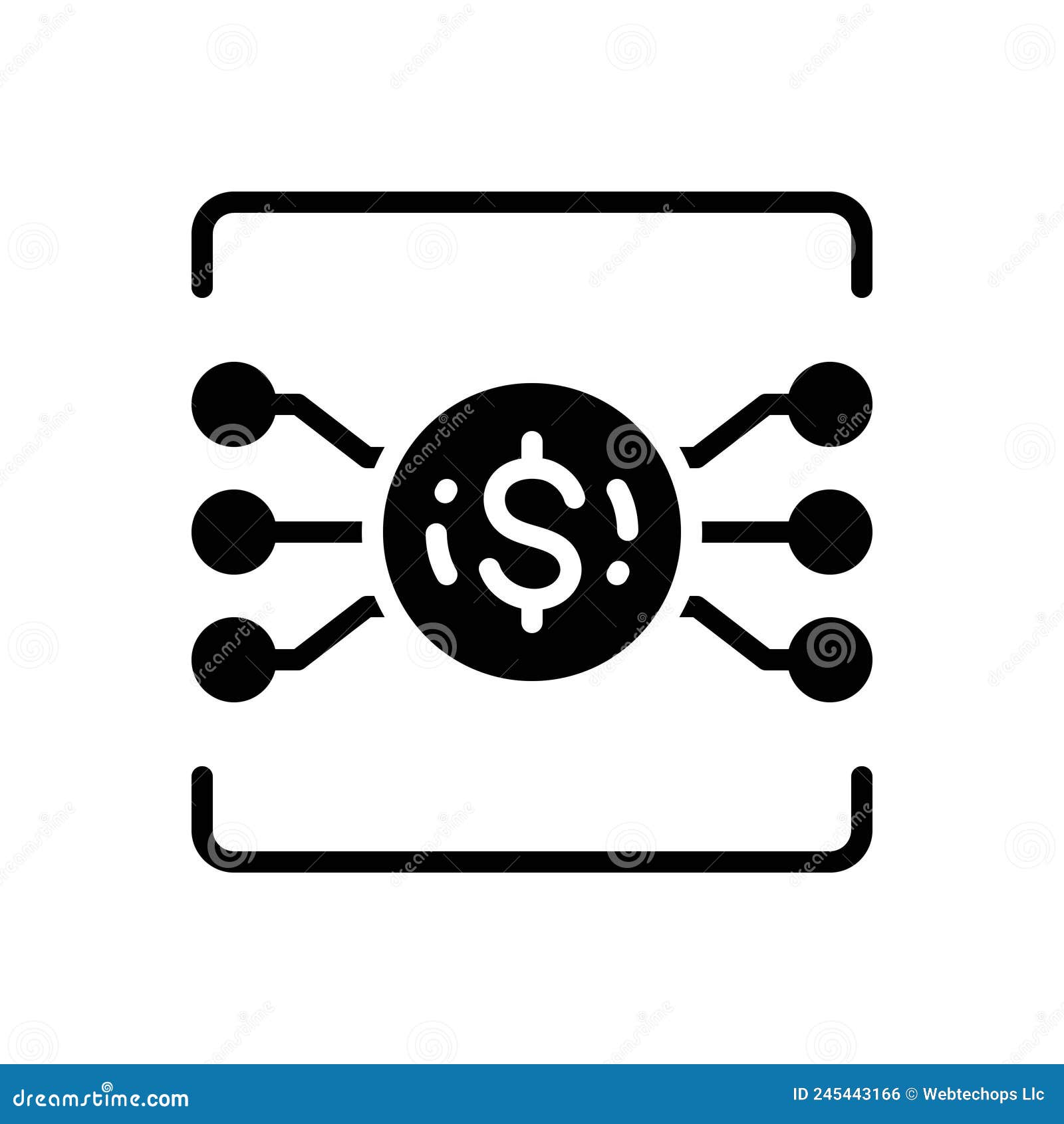 Black Solid Icon for Fundamental, Elemental and Software Stock Vector ...