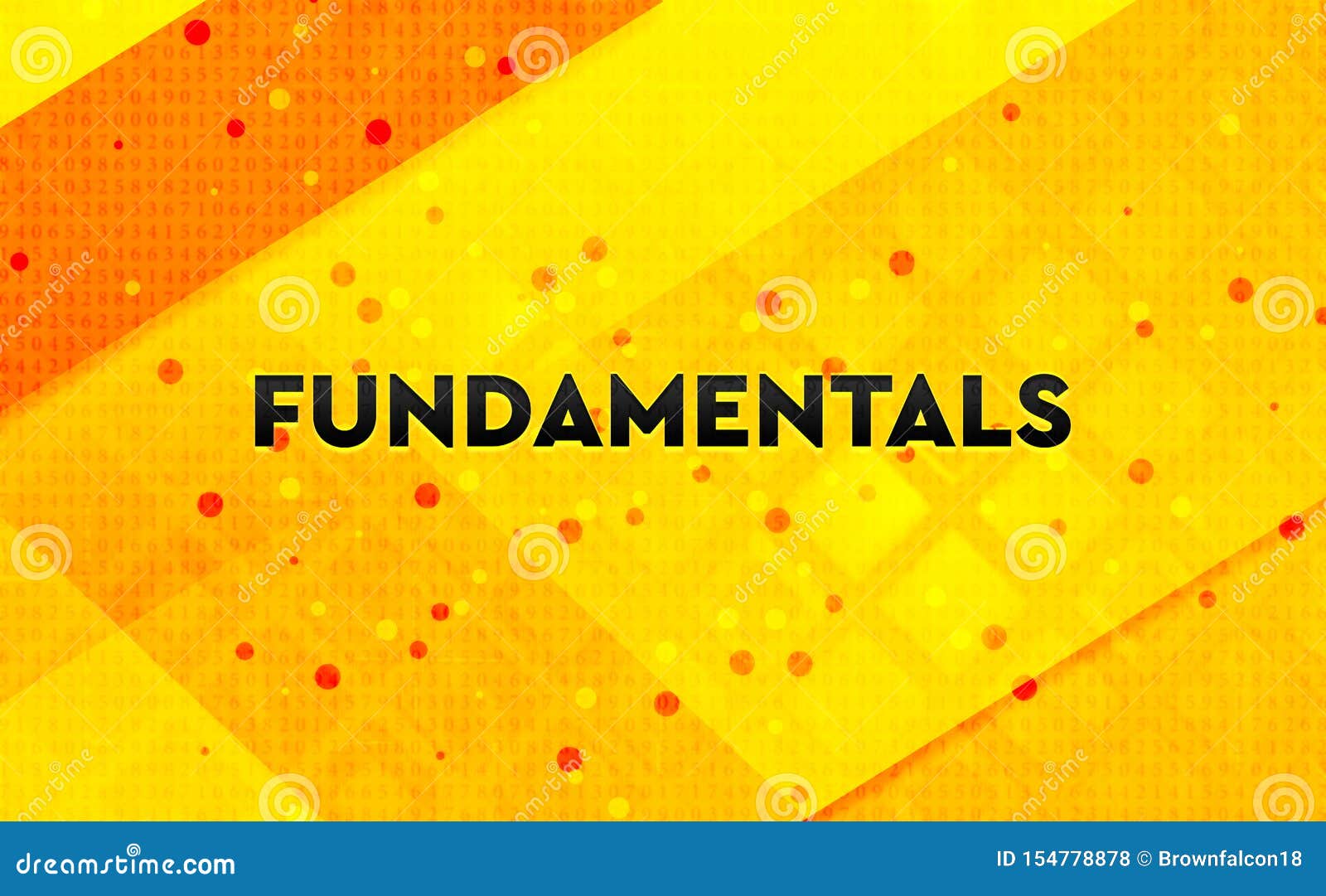 Fundamentals Banner. Fundamentals Speech Bubble Label Set. Vector ...