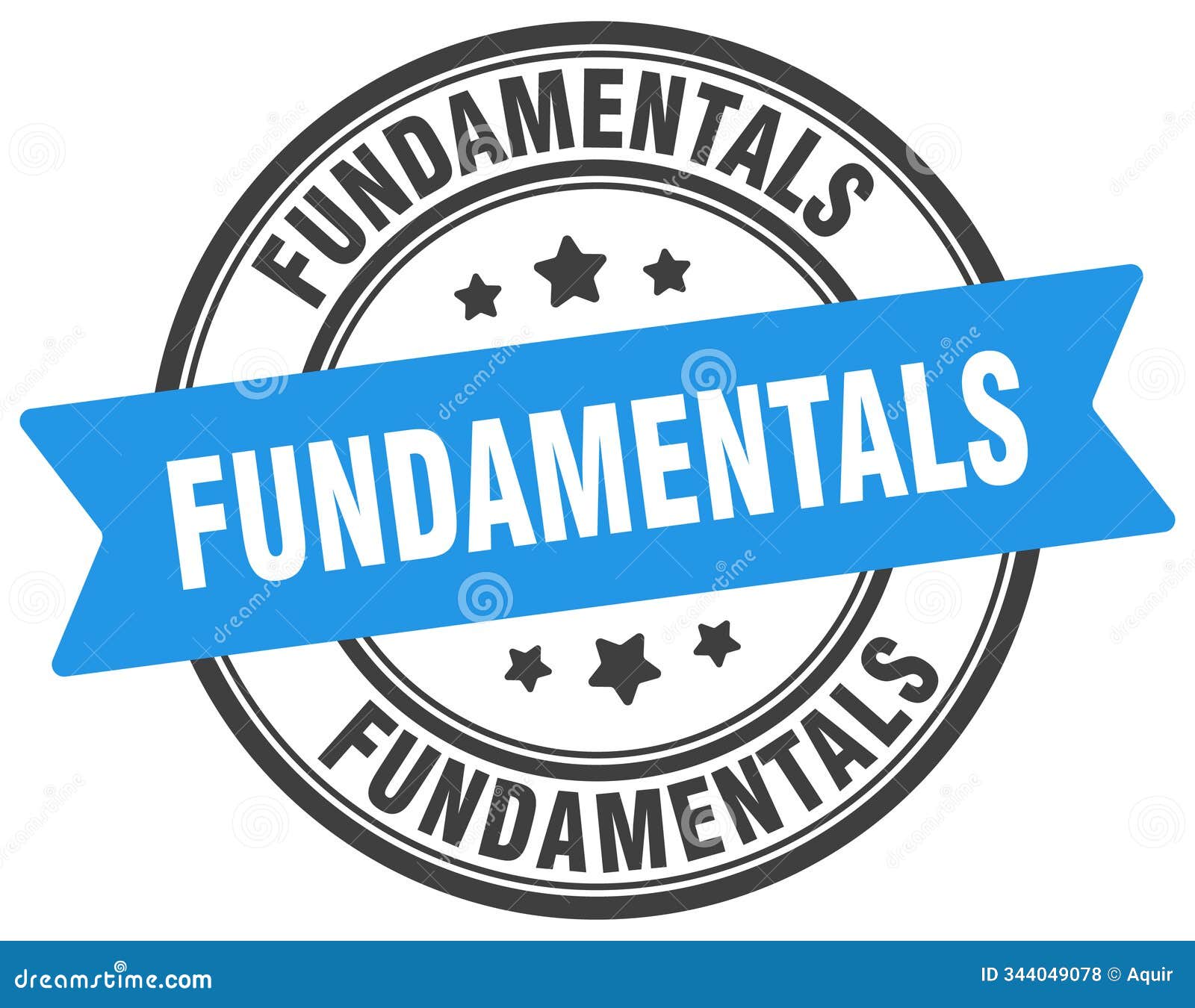Fundamentals Stamp. Fundamentals Label On Transparent Background. Round ...