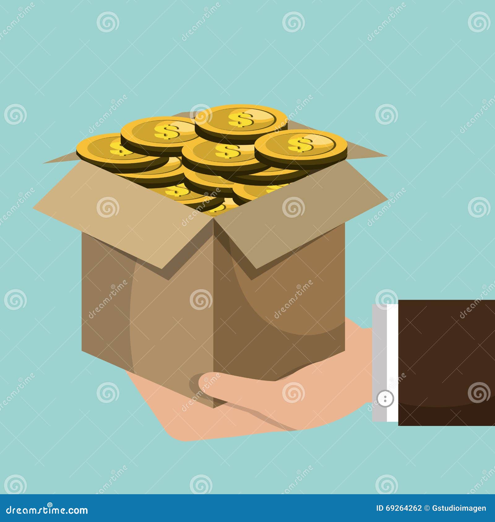 Funding concept design stock illustration. Illustration of investment ...