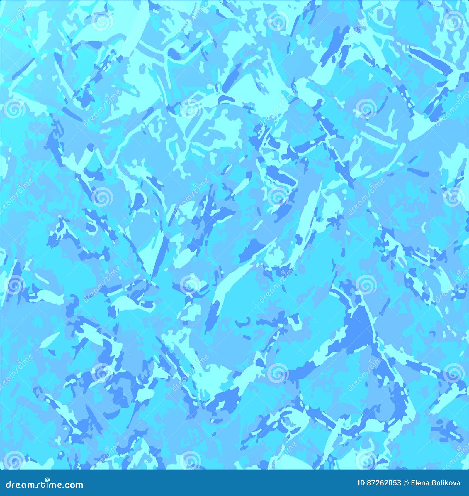 Fundo Azul Do Mármore De Turquesa Ilustração Stock - Ilustração de ...