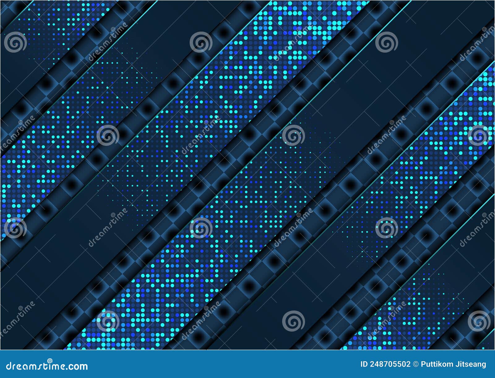 Fundo azul-escuro de luxo ilustração stock. Ilustração de ferragem ...