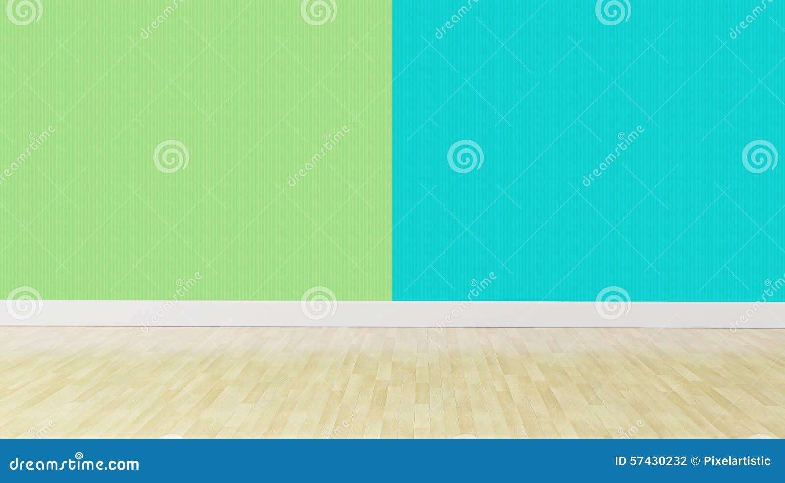 Fundo Azul Verde Do Interior Da Cor Pastel Foto de Stock - Imagem de ...