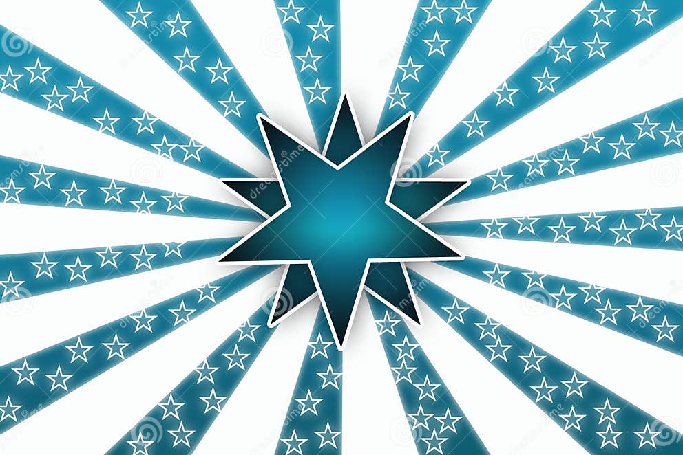 Fundo branco da estrela ilustração stock. Ilustração de elaborado ...