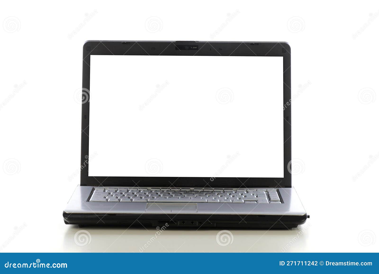 Fundo Branco Do Notebook Aberto Sobre a Mesa Foto de Stock - Imagem de ...