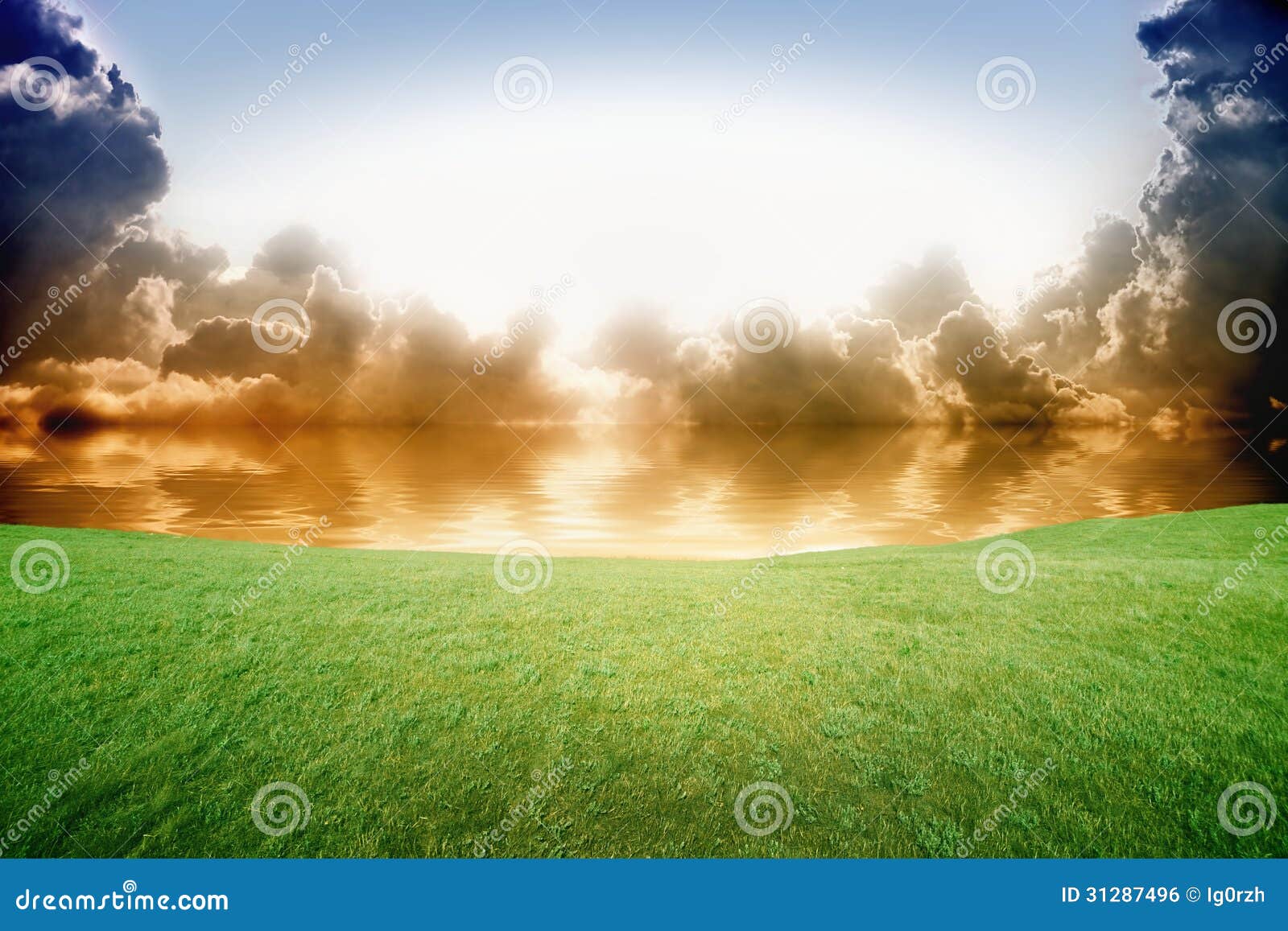 Fundo calmo foto de stock. Imagem de nave, horizonte - 31287496