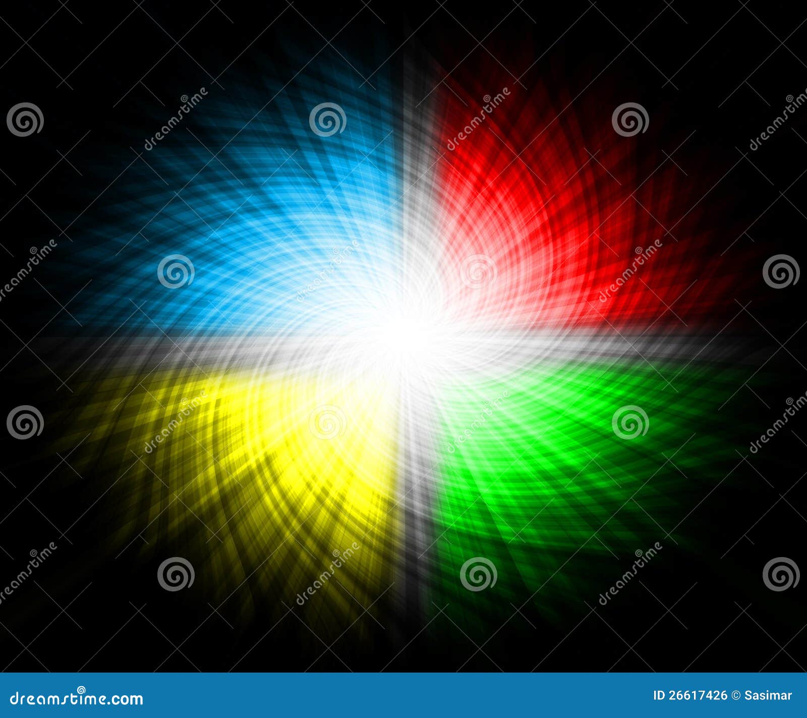 Fundo com brilho colorido ilustração stock. Ilustração de bonito - 26617426