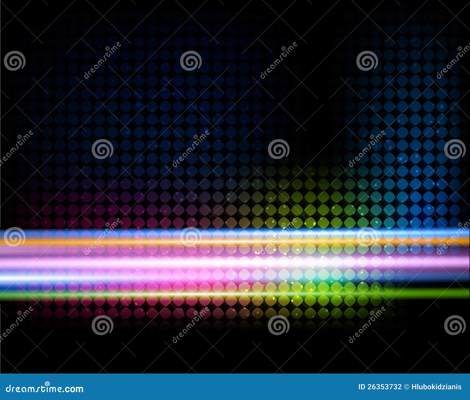 Fundo com linhas coloridas ilustração do vetor. Ilustração de ...