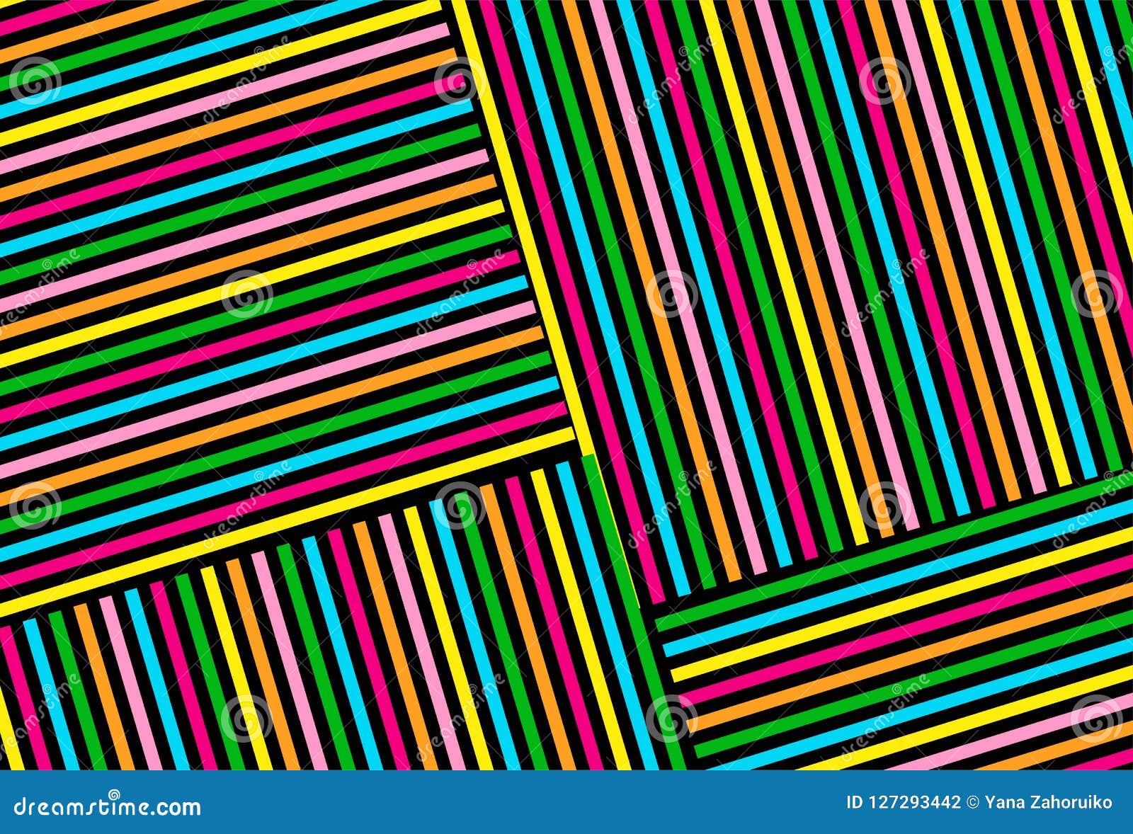 Fundo Com Listras Coloridas Ilustração Stock - Ilustração de dinâmico ...