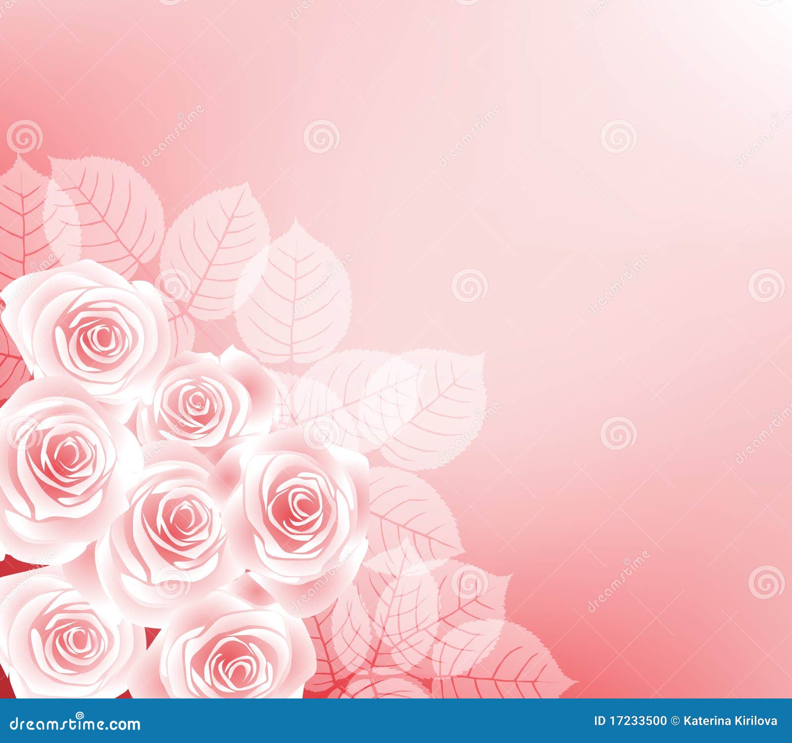 Fundo Com Rosas Foto de Stock - Imagem: 17233500