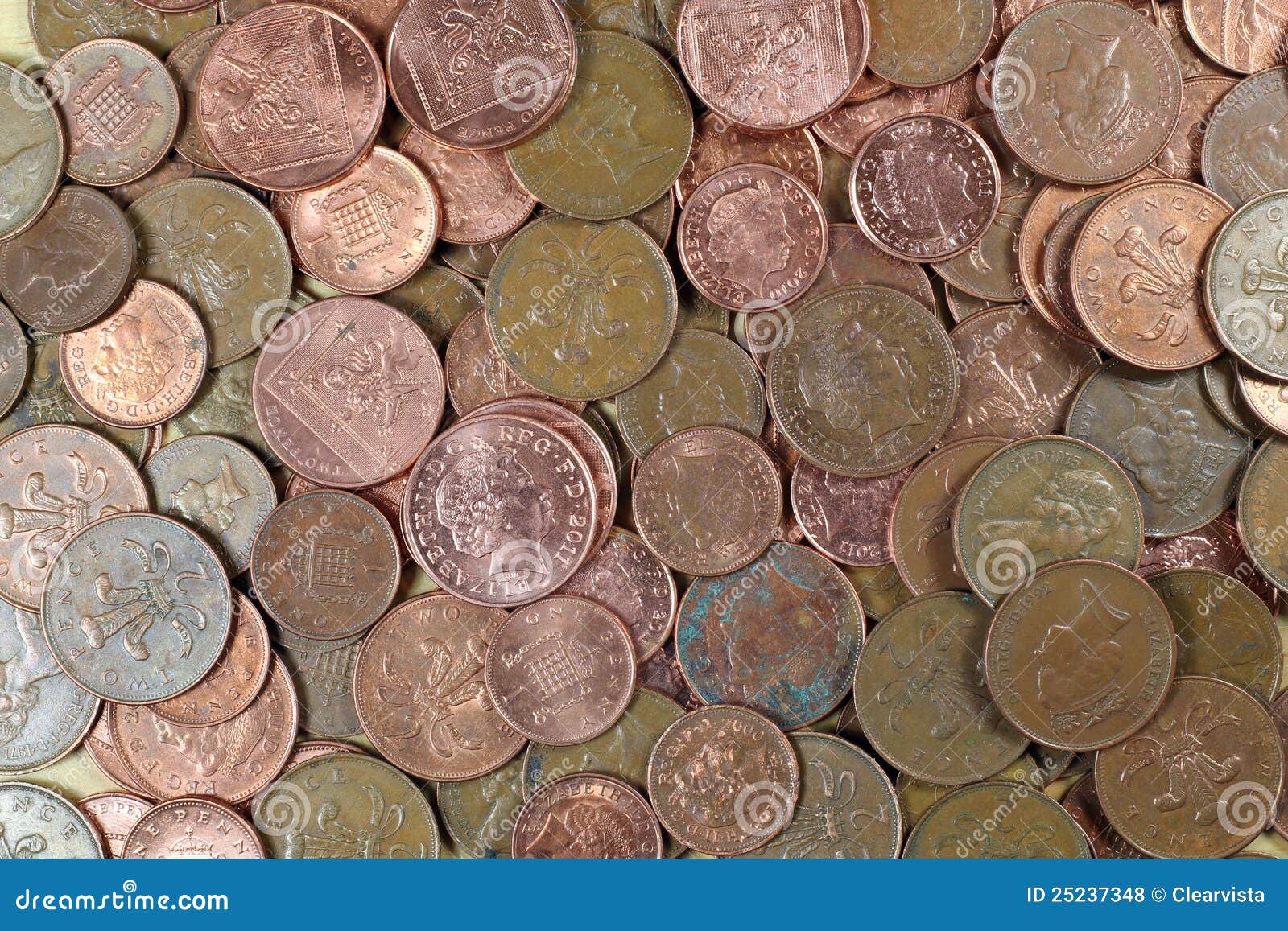 Fundo da moeda de cobre. foto de stock. Imagem de duplas - 25237348