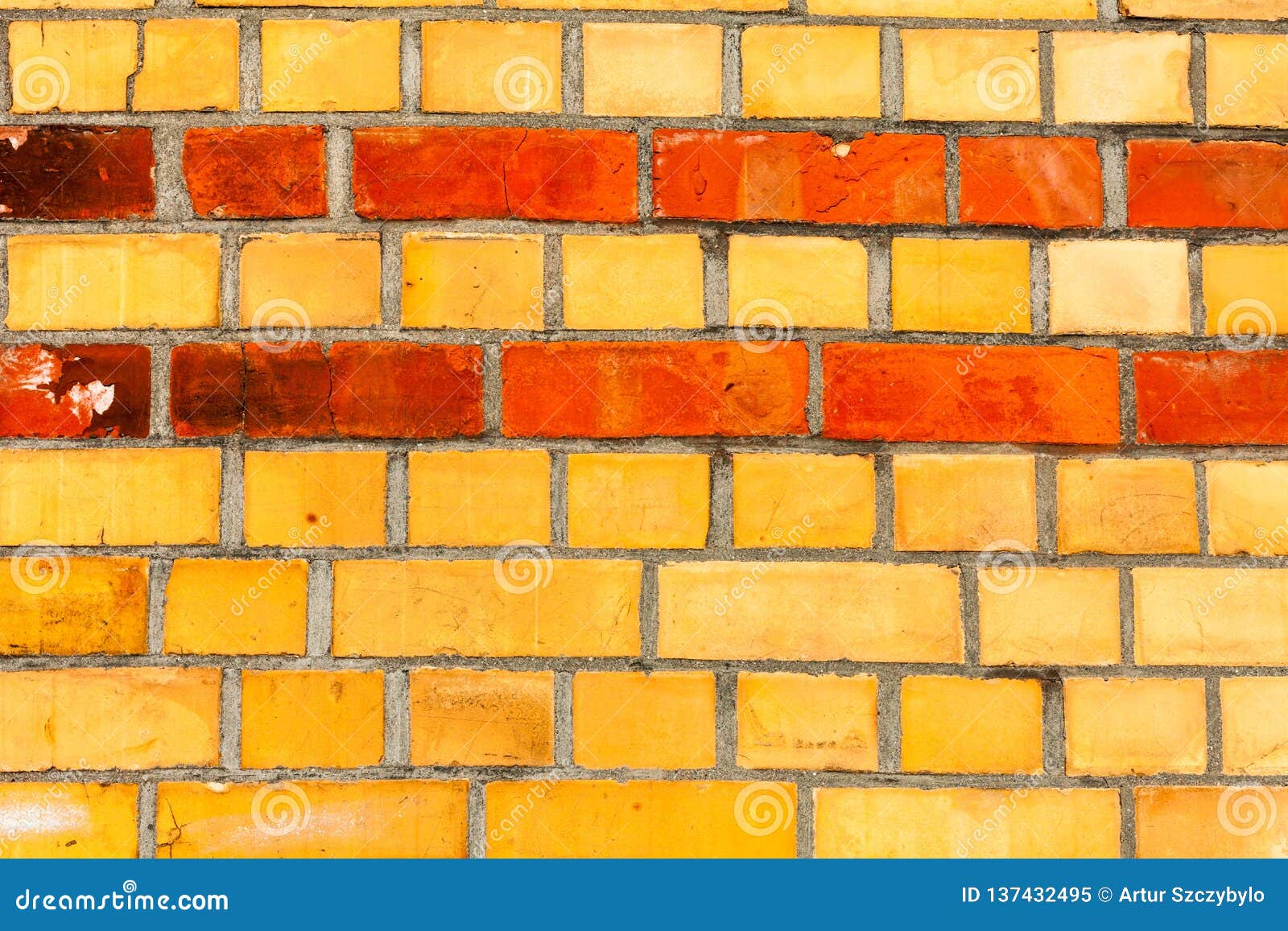 Fundo Da Textura Da Parede De Tijolo Vermelho Do Od Parede Bricked Da