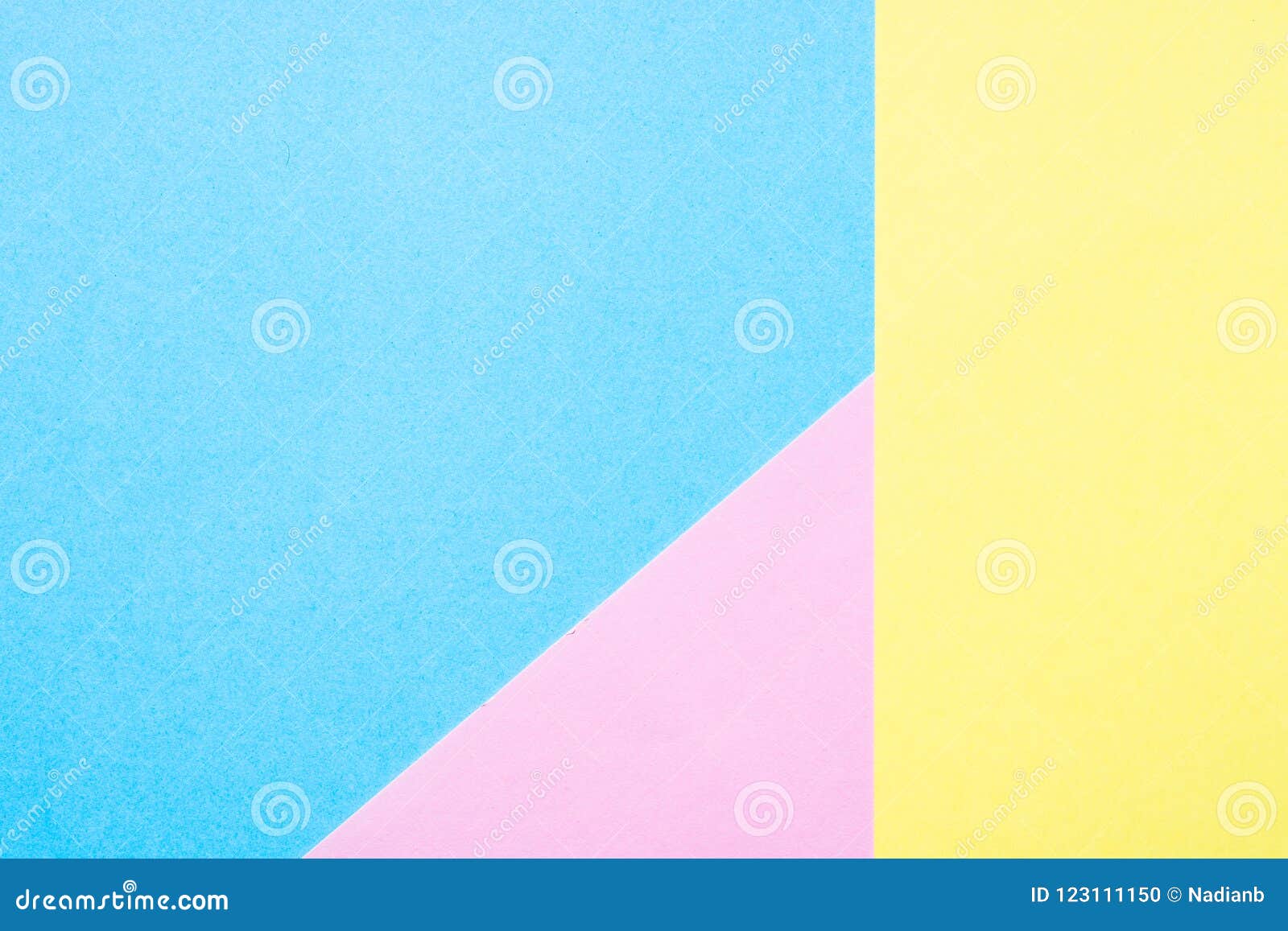 Fundo De Papel Azul, Amarelo E Cor-de-rosa Foto de Stock - Imagem de ...