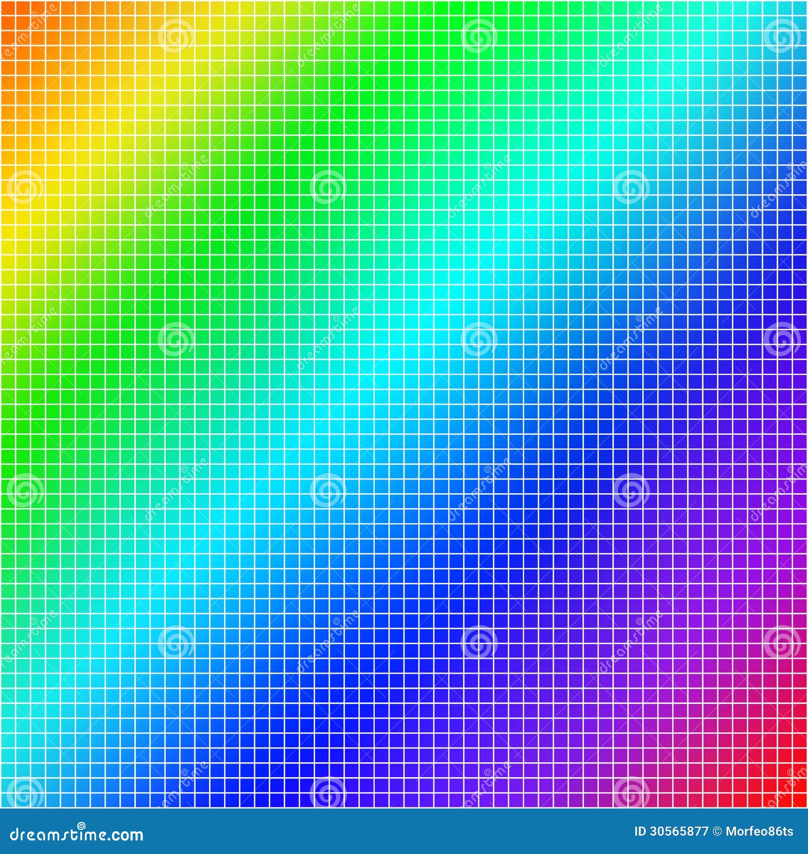 Fundo De Quadrados Coloridos Ilustração Stock - Ilustração de fantasia ...