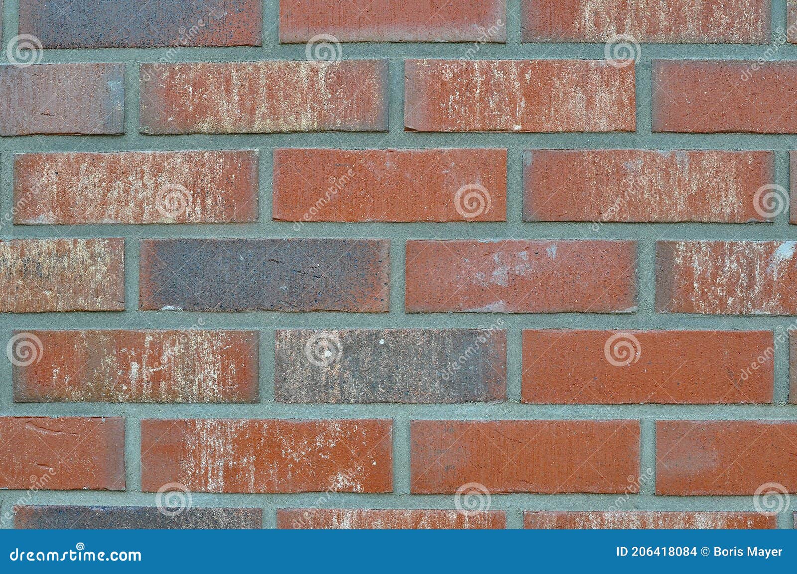 Fundo De Textura De Tijolos Vermelhos E Castanhos Foto De Stock