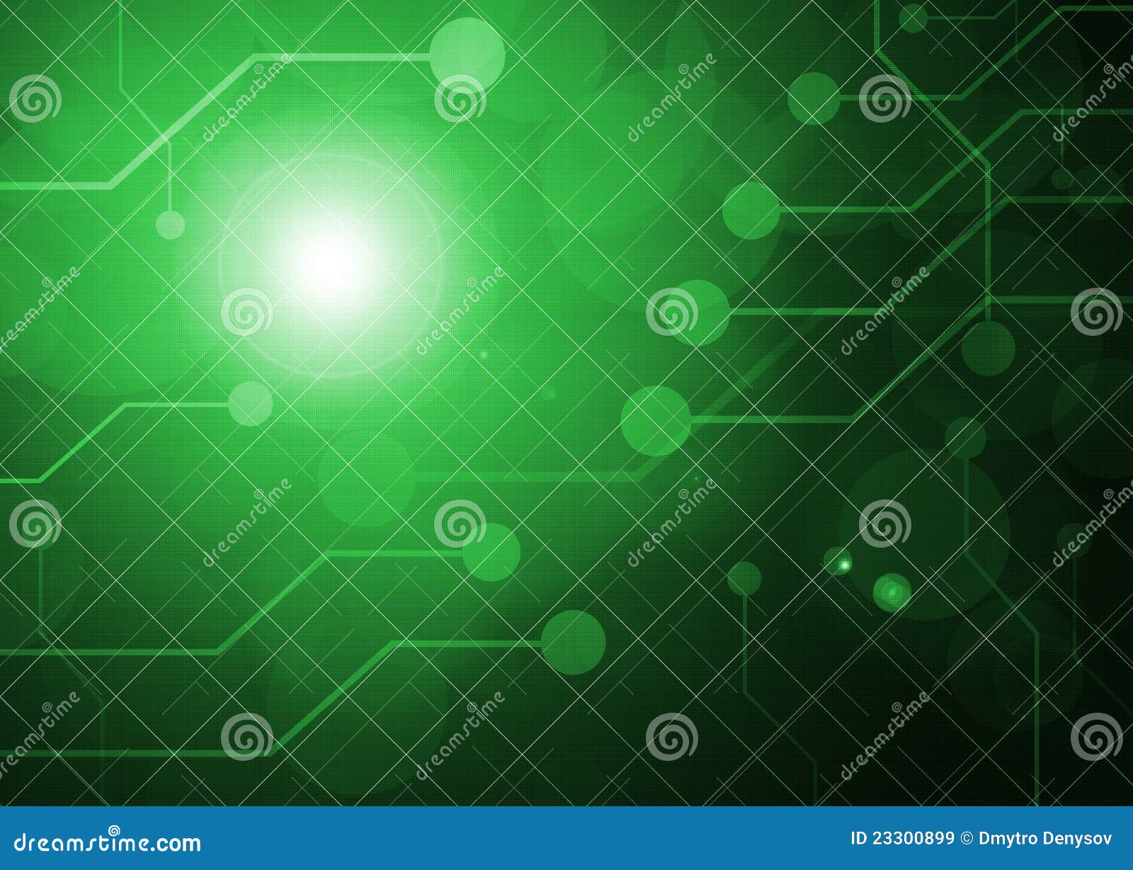 Fundo digital verde ilustração stock. Ilustração de estrada - 23300899