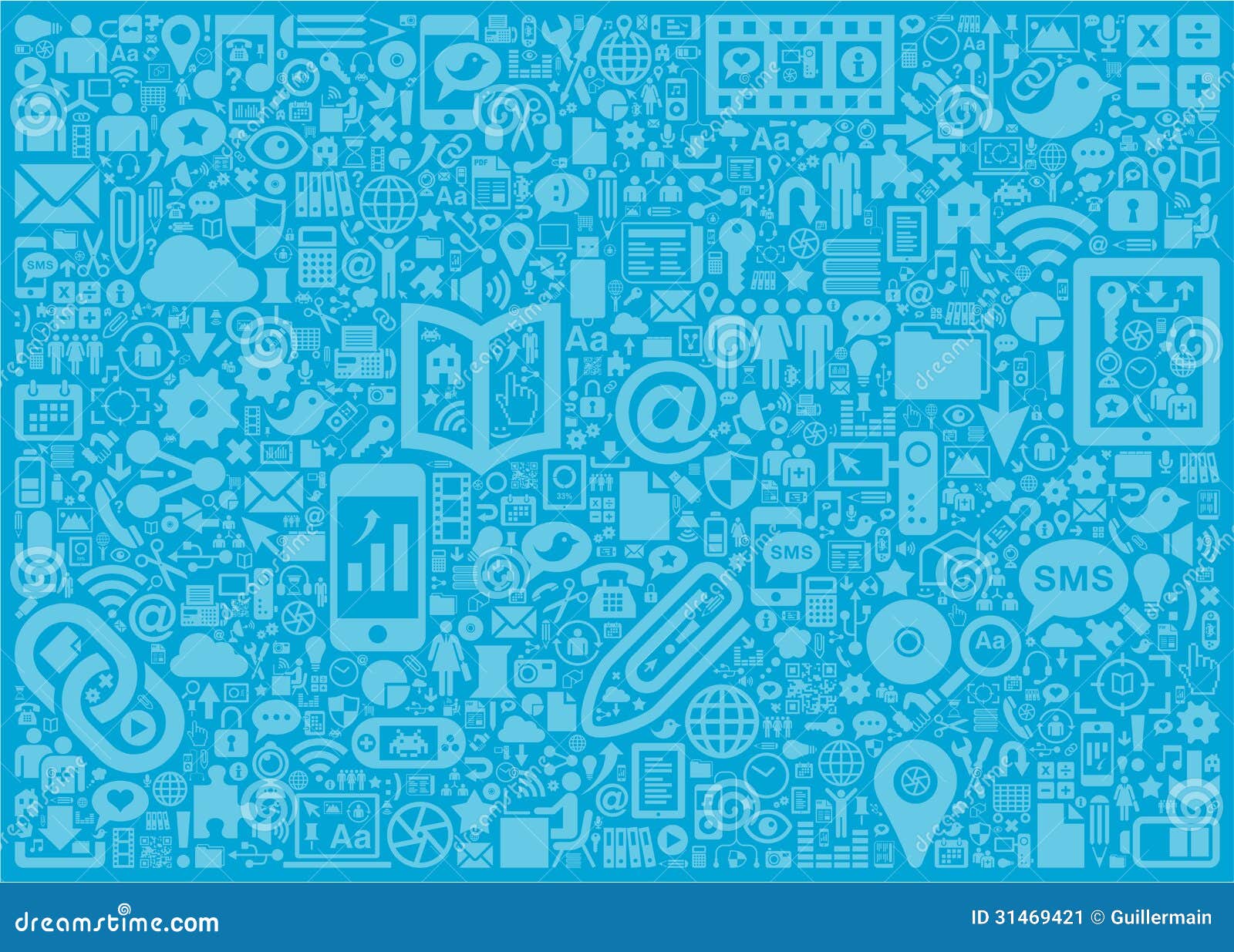 Fundo Do ícone E Do Símbolo Ilustração do Vetor - Ilustração de pequeno ...