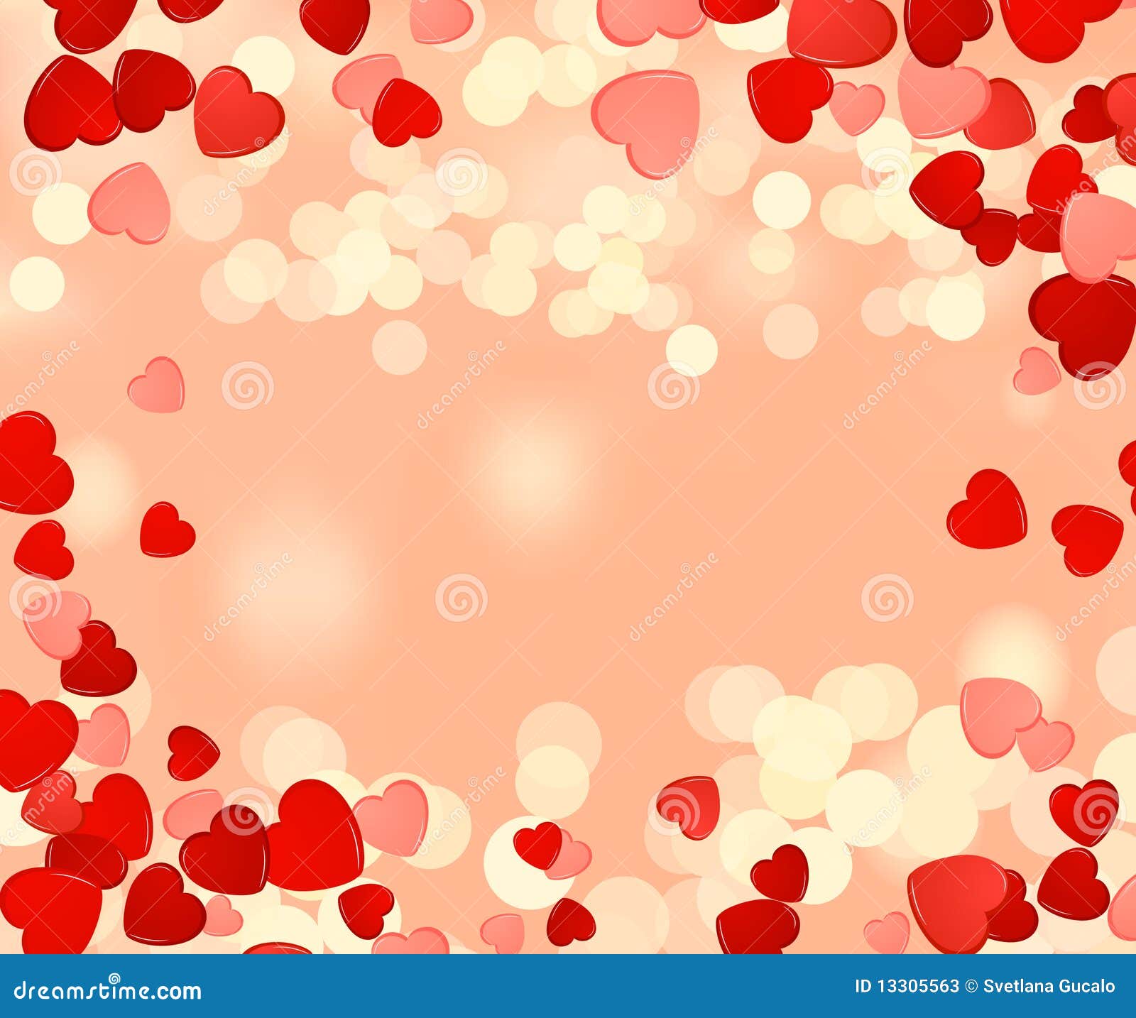 Fundo do amor ilustração do vetor. Ilustração de presente - 13305563