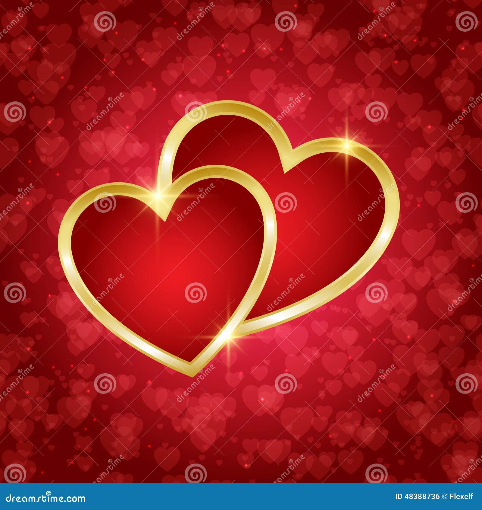 Fundo do amor ilustração do vetor. Ilustração de valentina - 48388736