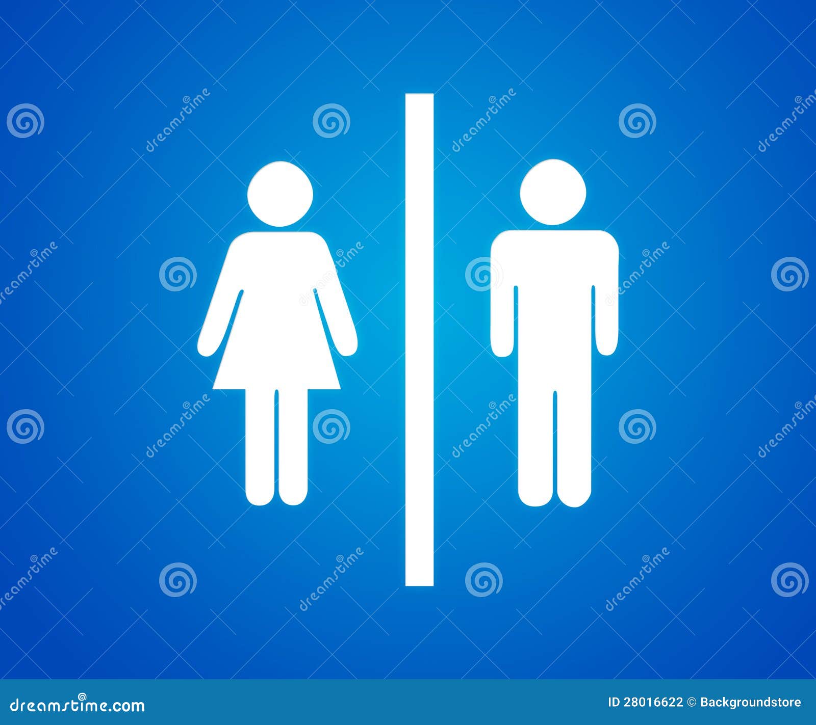 Fundo Do Azul Dos Pictograma Ilustração Stock - Ilustração de sinal ...