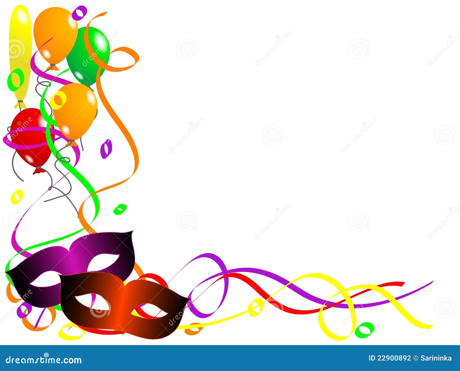 Fundo do carnaval ilustração do vetor. Ilustração de festival - 22900892