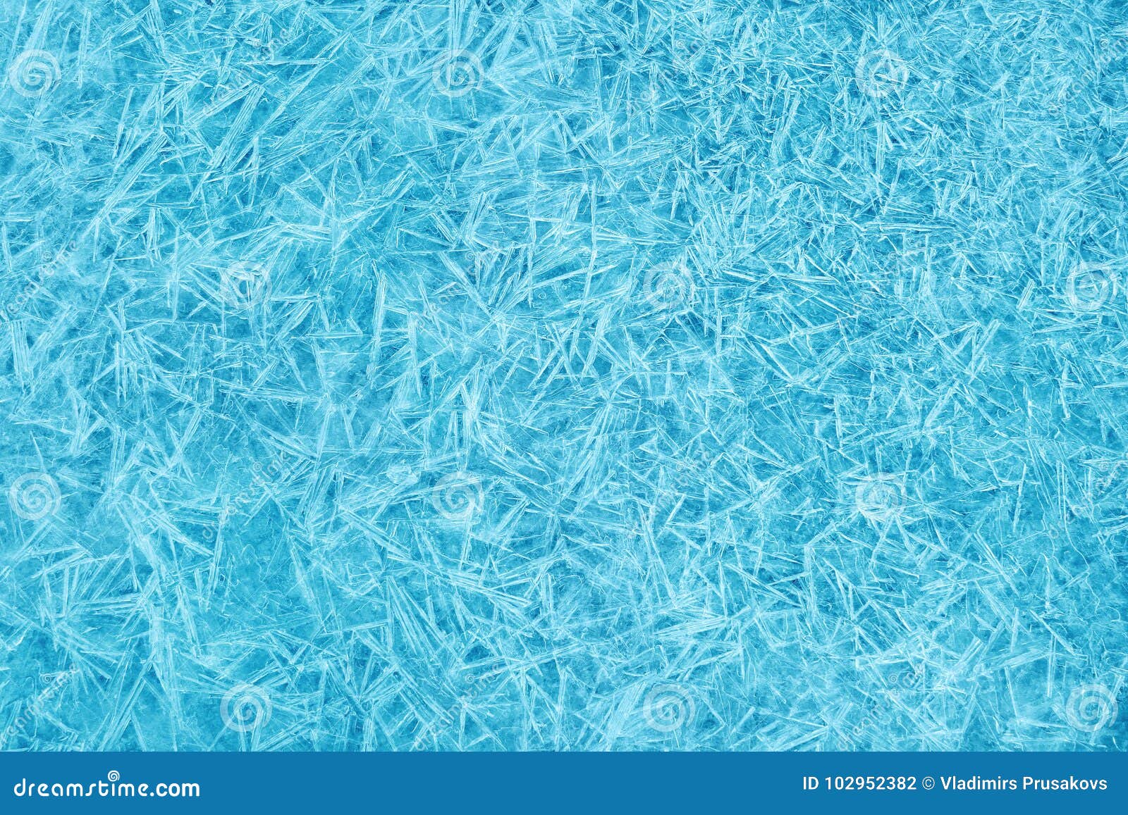 Fundo Do Gelo, Textura Azul Dos Cristais Do Gelo Foto de Stock - Imagem ...