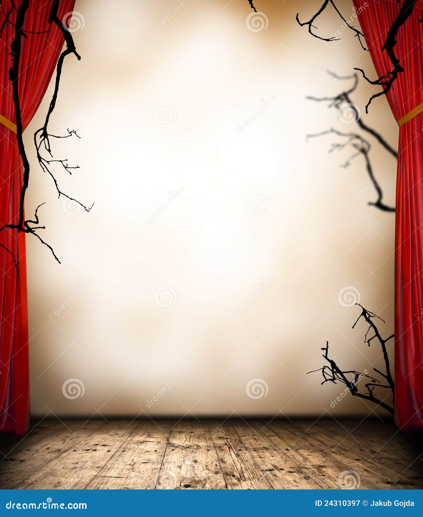 Fundo do horror imagem de stock. Imagem de partido, vazio - 24310397